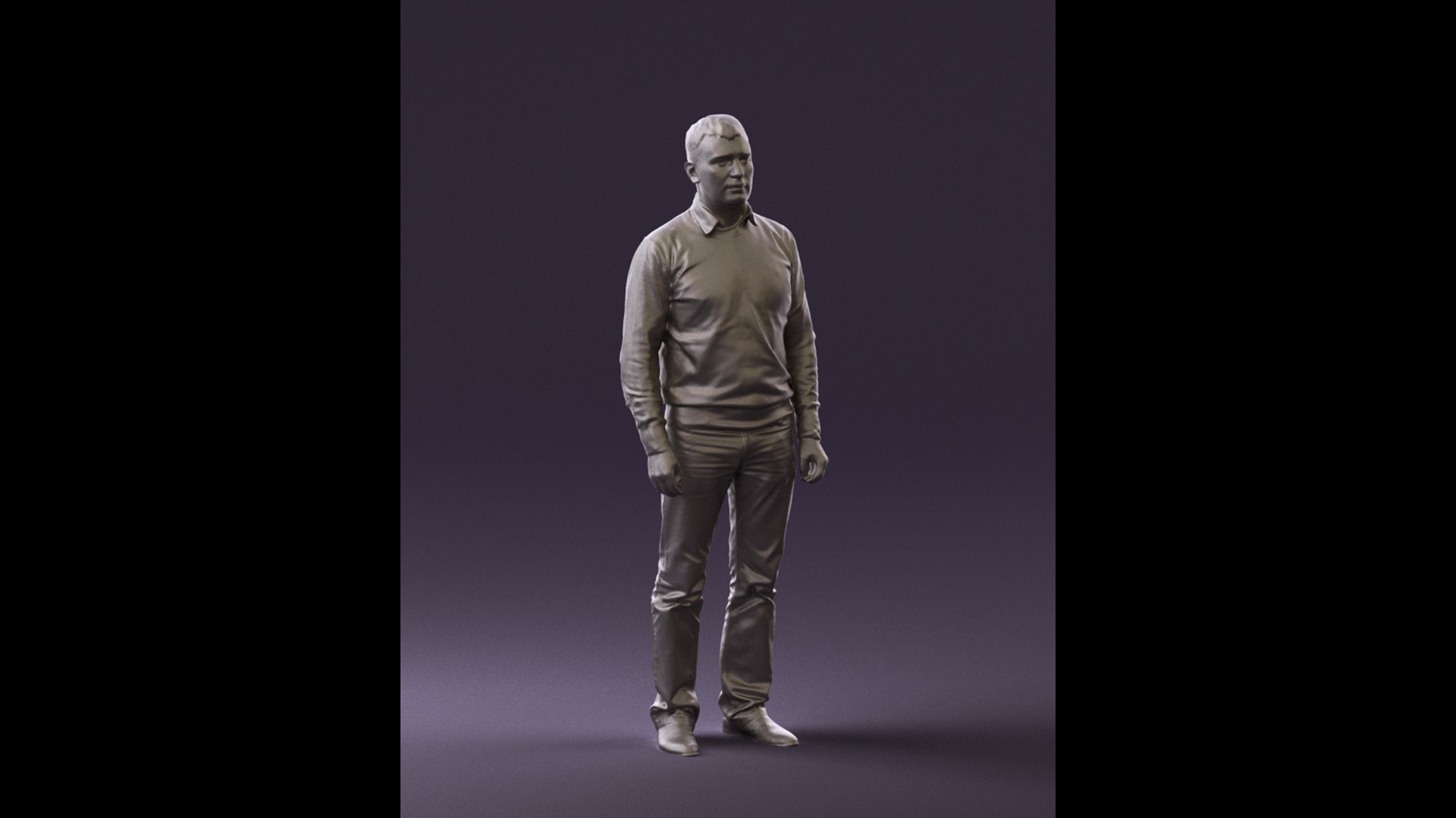 Scanned realistic human model - TurboSquid 1702109