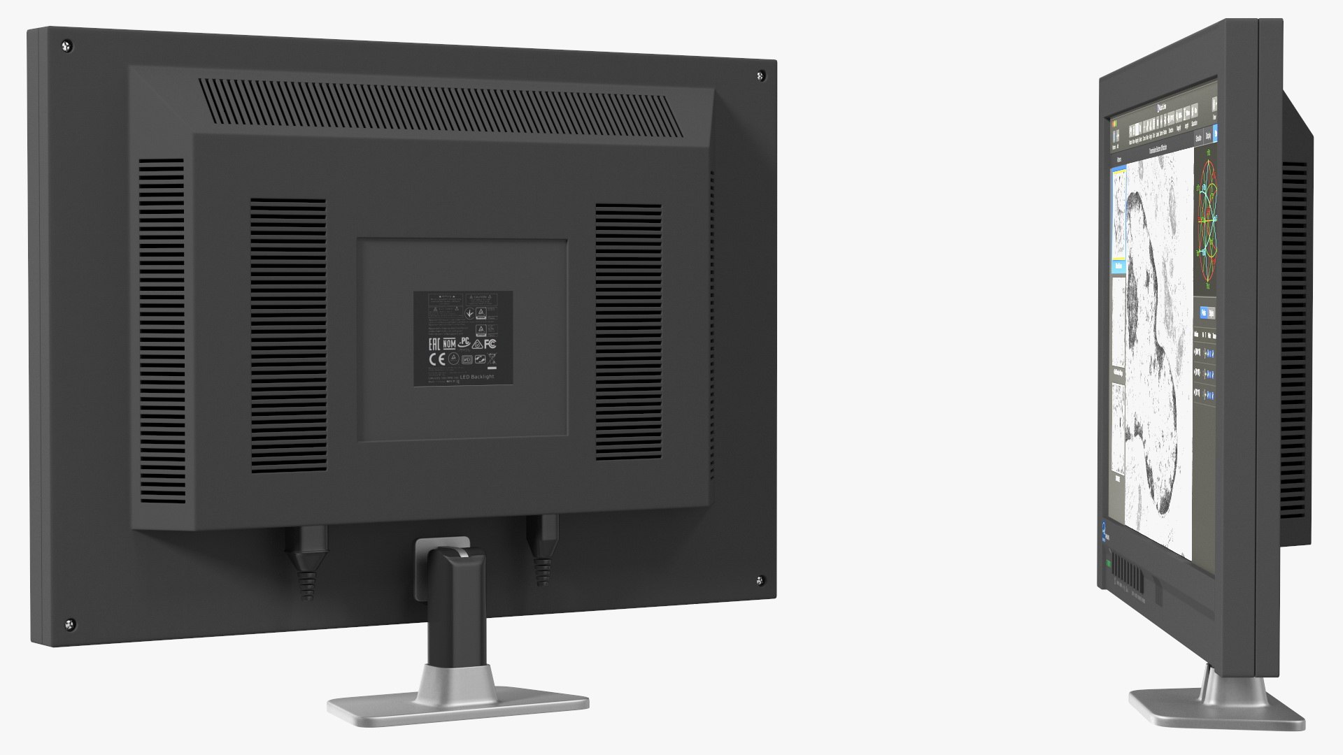 Electron Microscope Monitor 3D Model - TurboSquid 1874695