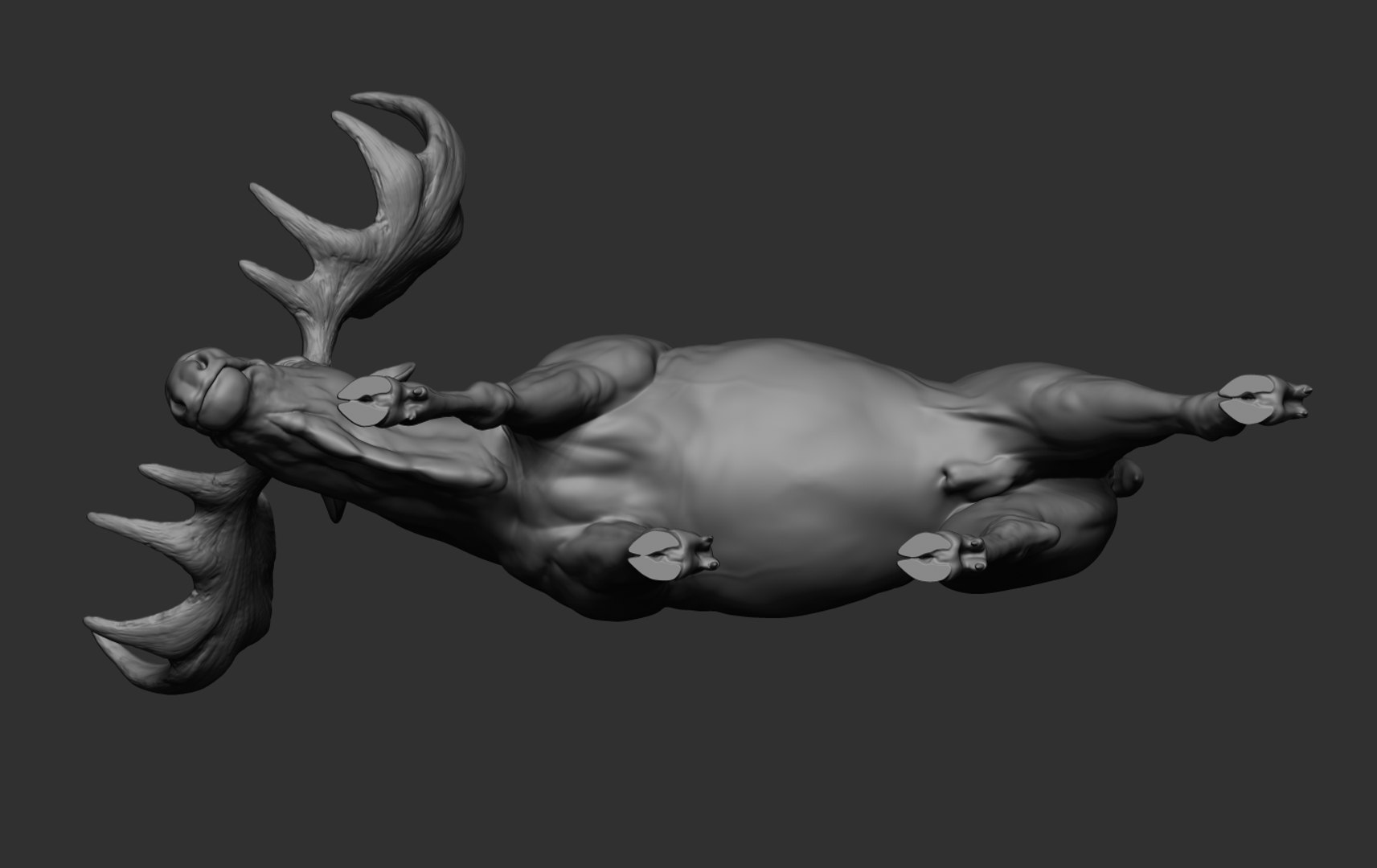 3D Moose Model - TurboSquid 2398993
