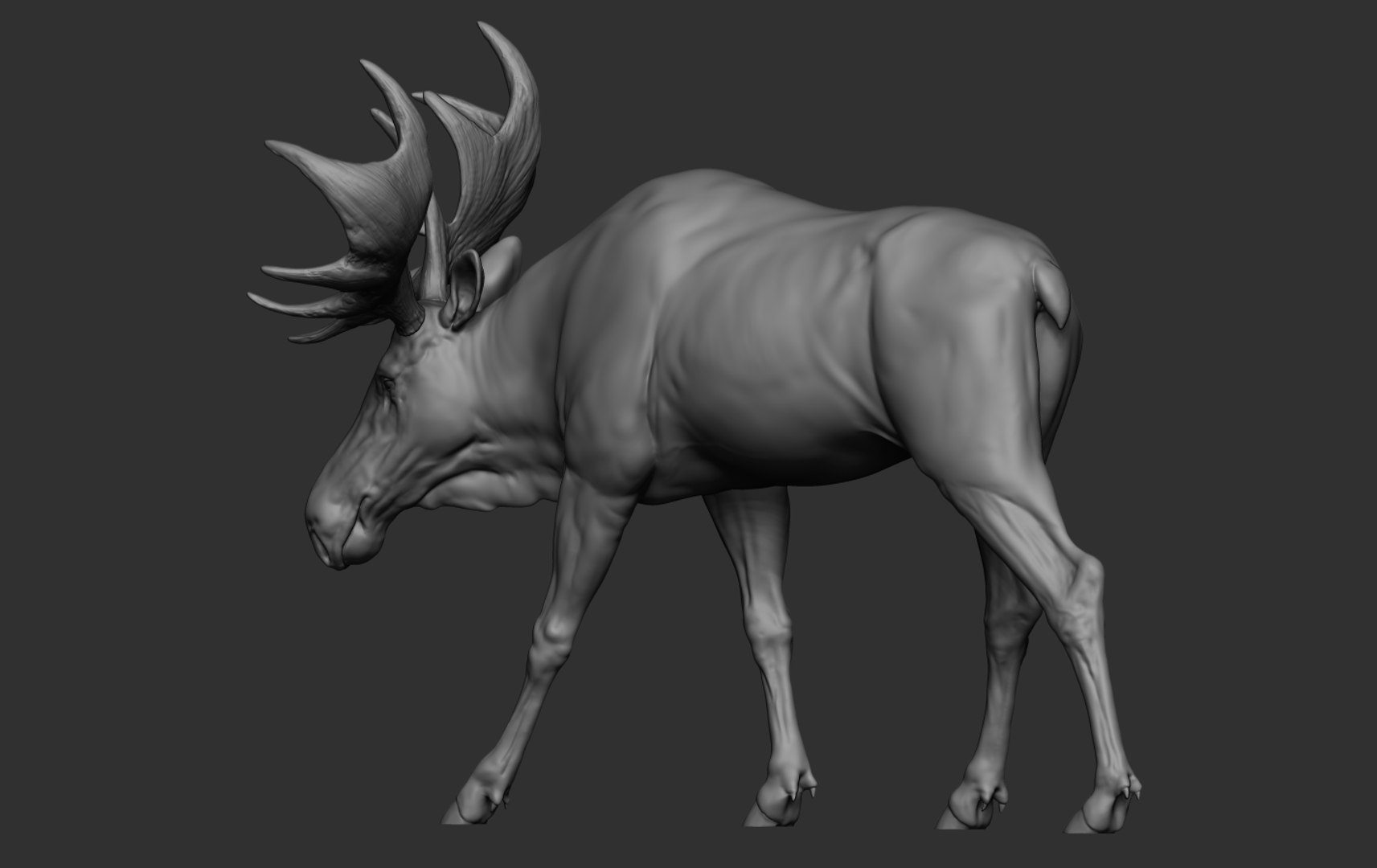 3D Moose Model - TurboSquid 2398993