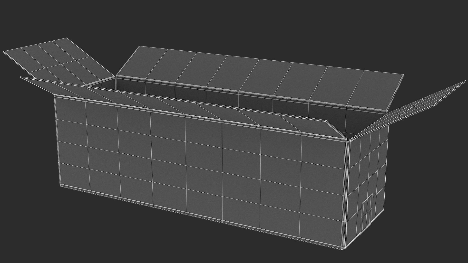 Cardboard Box 8 Open V1 3D Model - TurboSquid 2287093