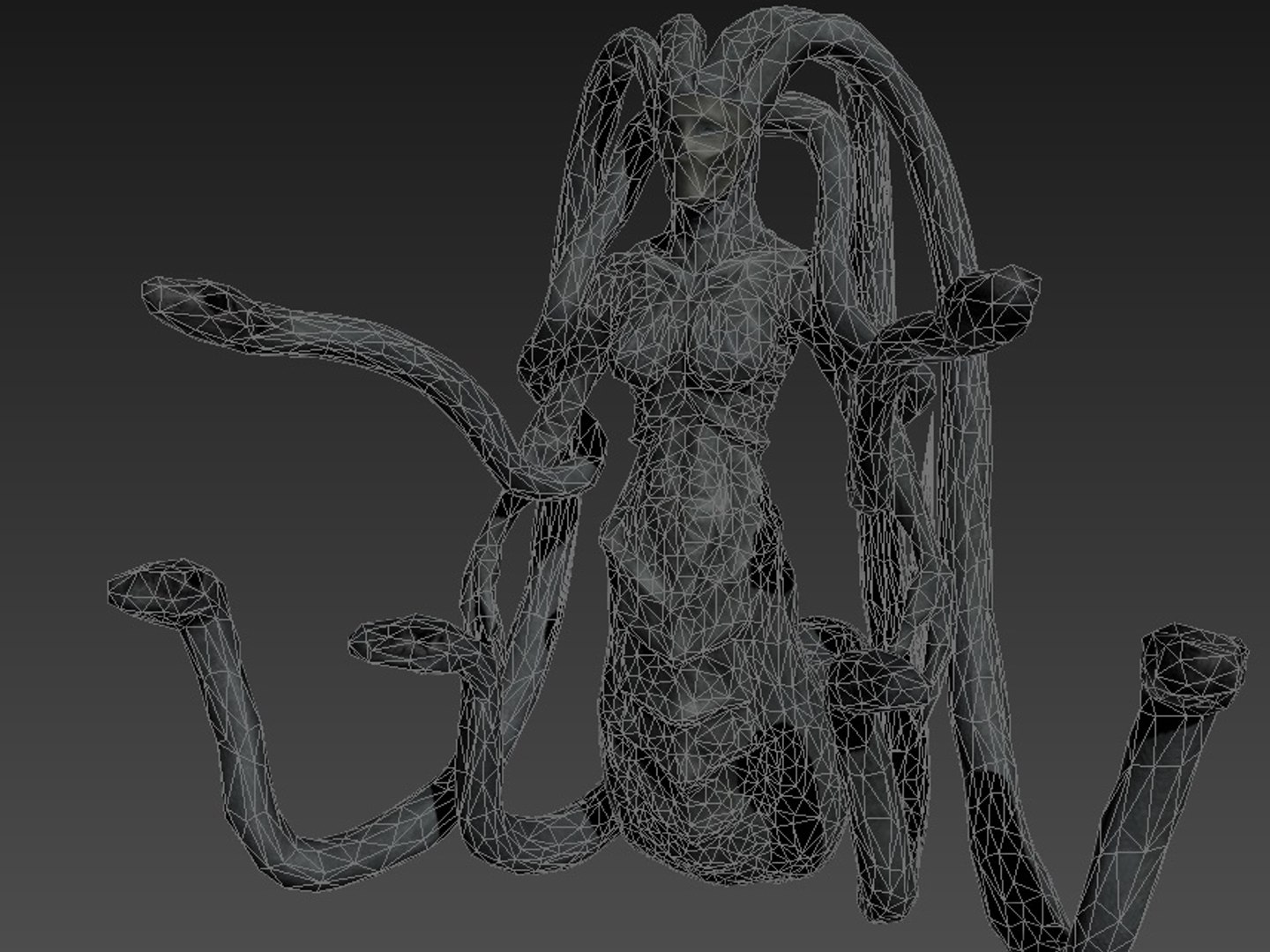3d Gorgon Model