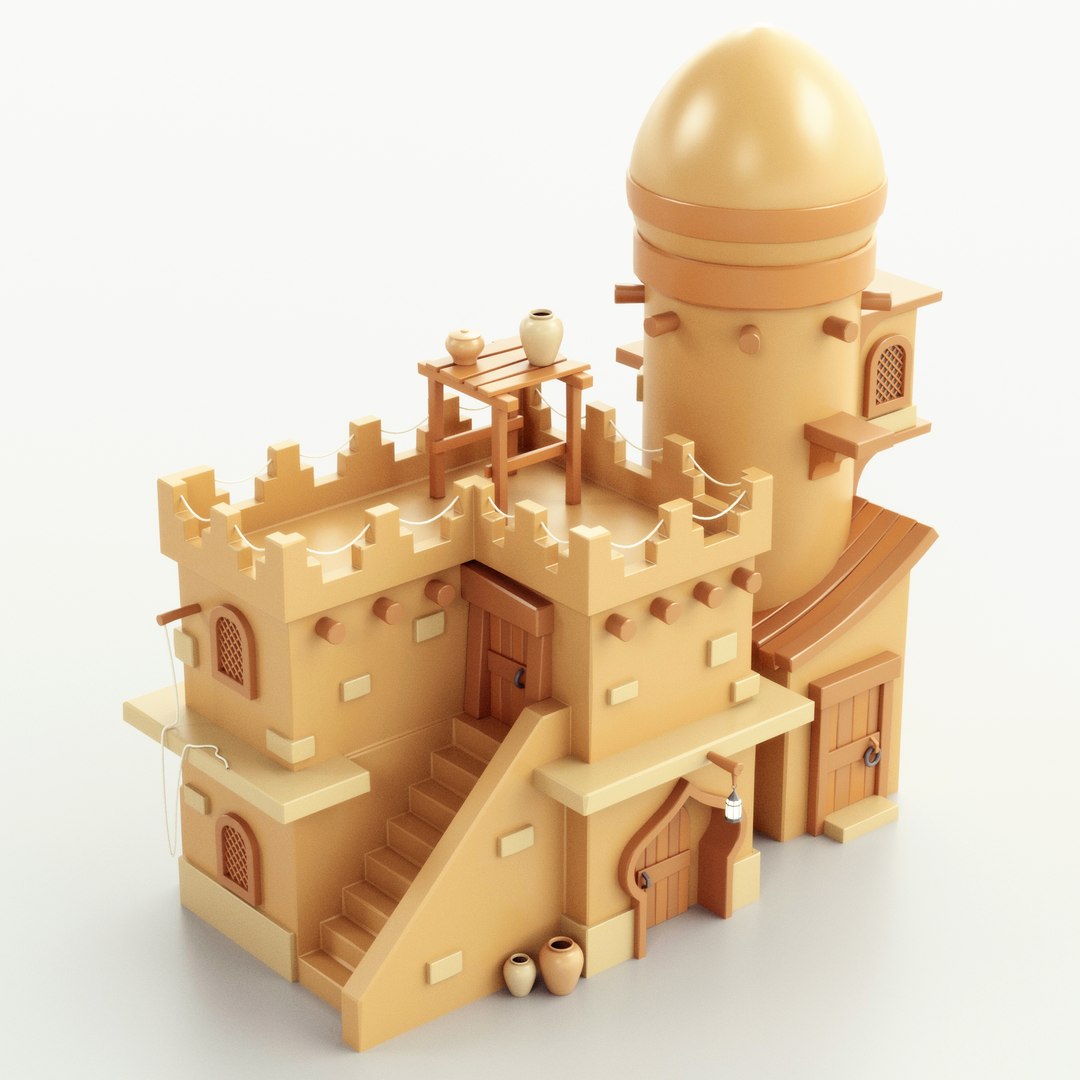 3D Model Arab Warehouse 01 - TurboSquid 1842521