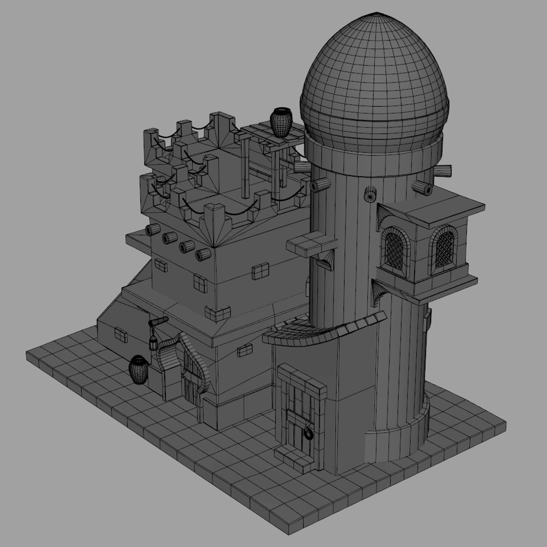 3D Model Arab Warehouse 01 - TurboSquid 1842521