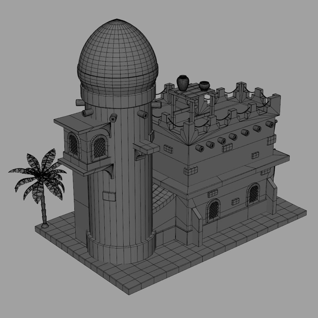 3D Model Arab Warehouse 01 - TurboSquid 1842521
