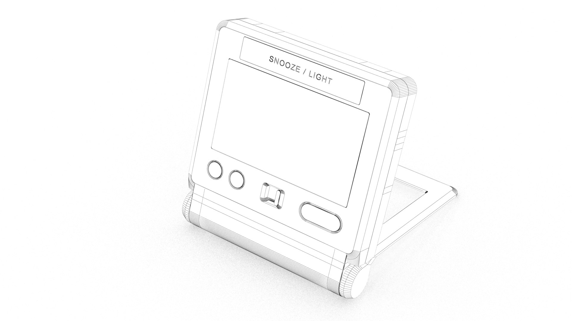 3D Model Alarm Clock - TurboSquid 1431403