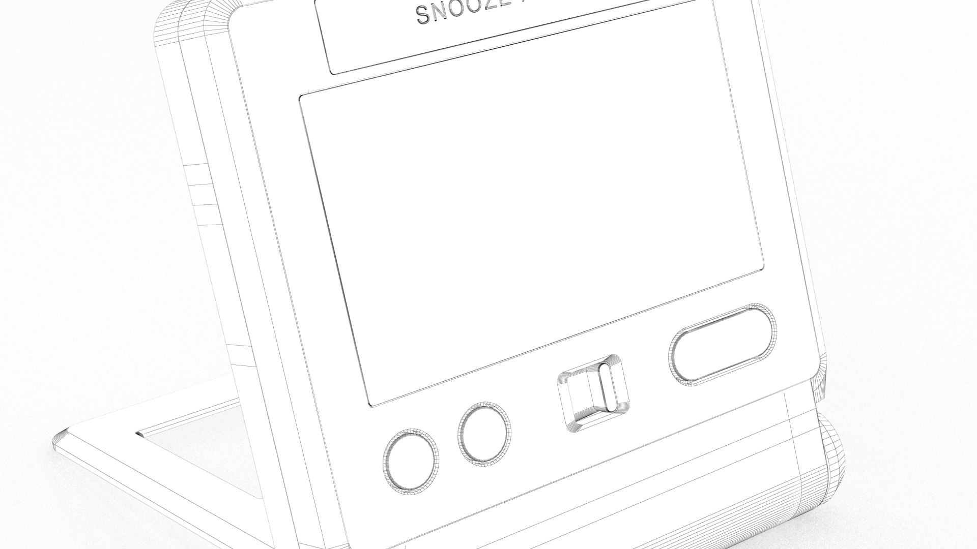 3D Model Alarm Clock - TurboSquid 1431403