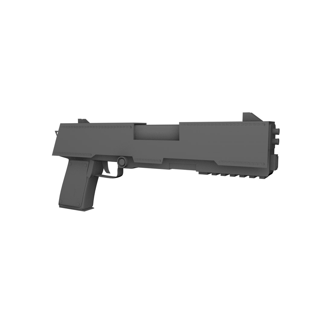 Free 3D gun animations blender - TurboSquid 1496739