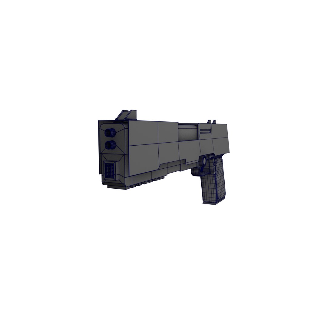 Free 3D gun animations blender - TurboSquid 1496739