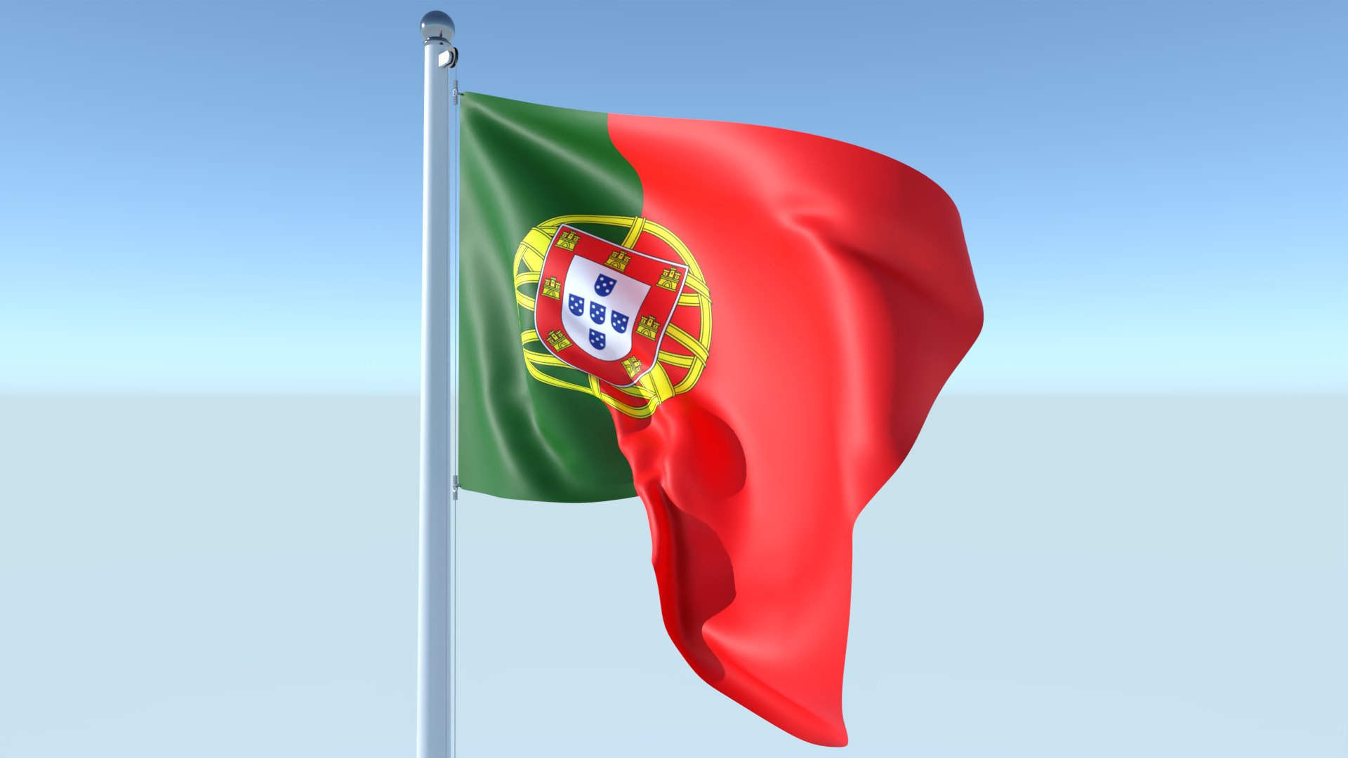 Animated Flag of Portugal 3D - TurboSquid 1730865