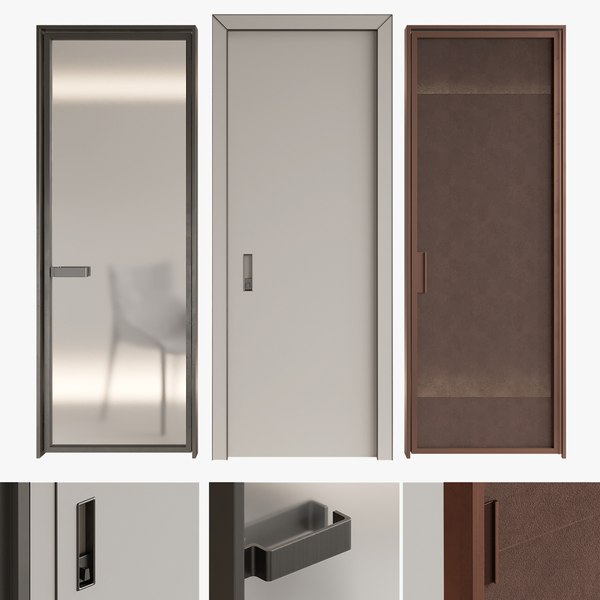 modelo 3d Juego de puertas 2 de Rimadesio - TurboSquid 2142128