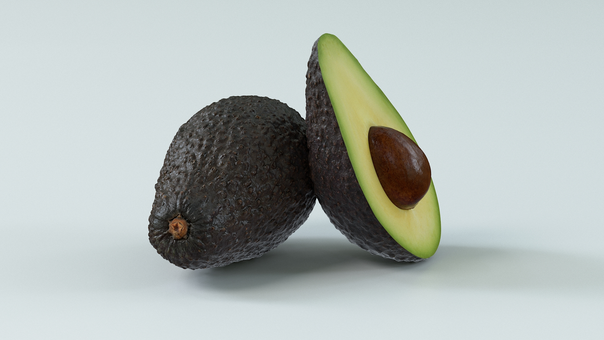Avocado Set 3D Model - TurboSquid 2411430