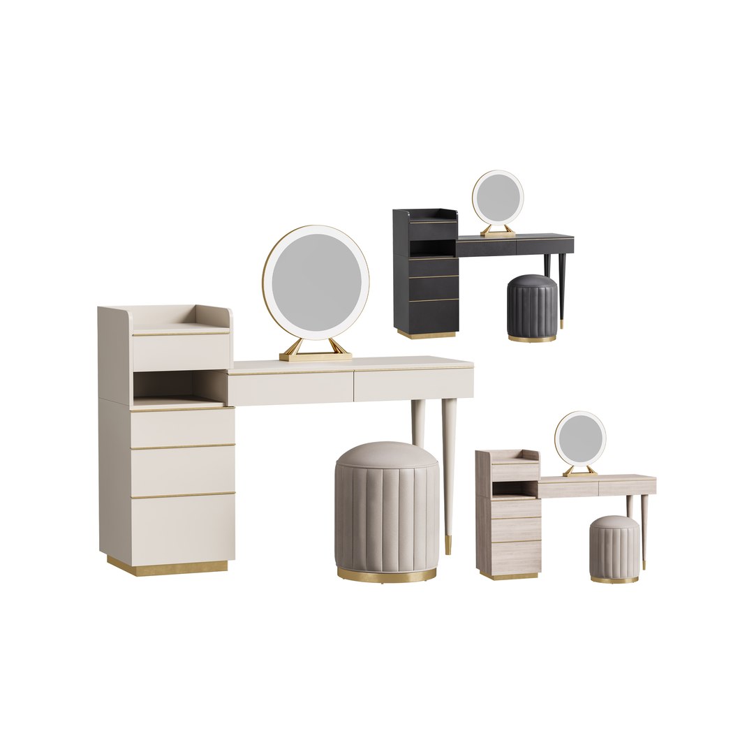 Dressing Table 03 Model - TurboSquid 2346971