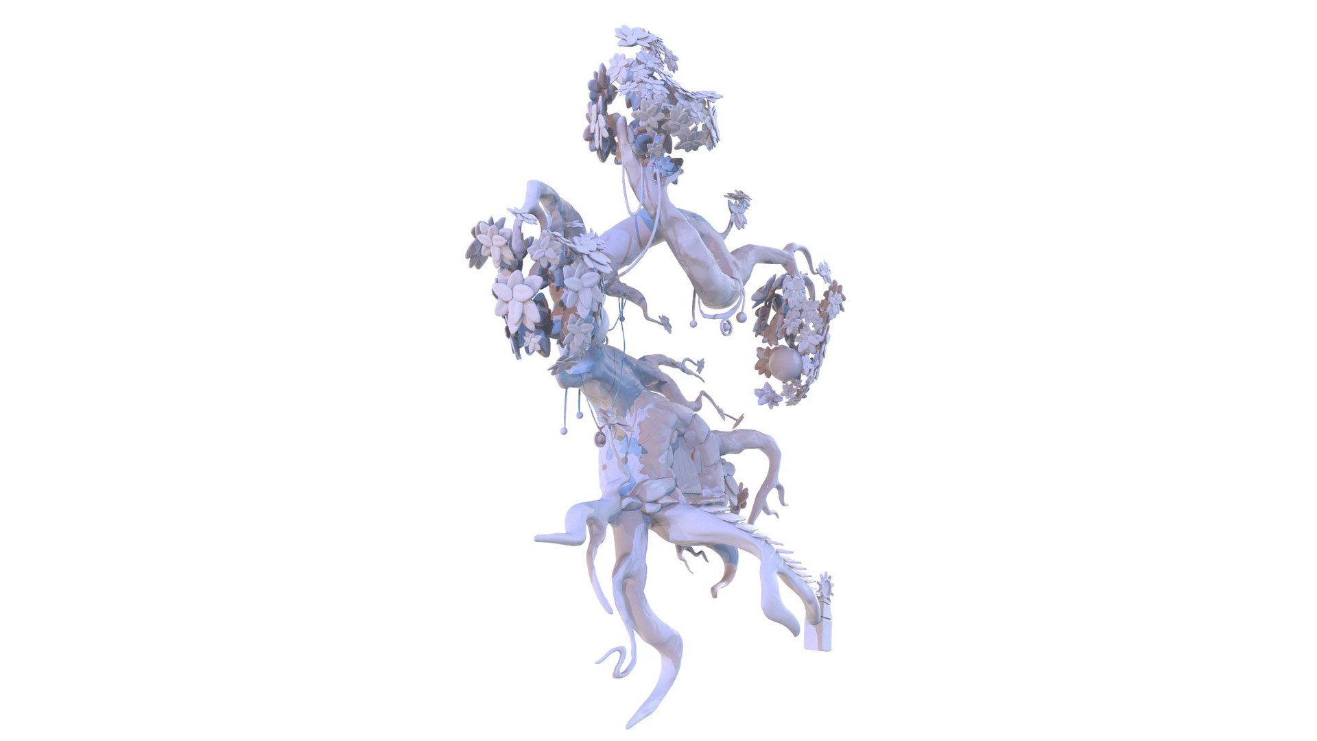 Fantasy Tree 3D Treehouse Model - TurboSquid 2177261