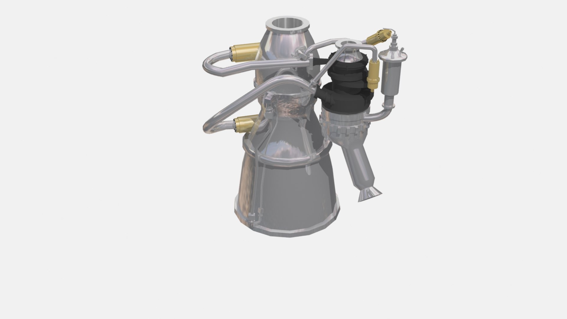 Chinese Rocket Engine Longyun 3D Model - TurboSquid 2189723