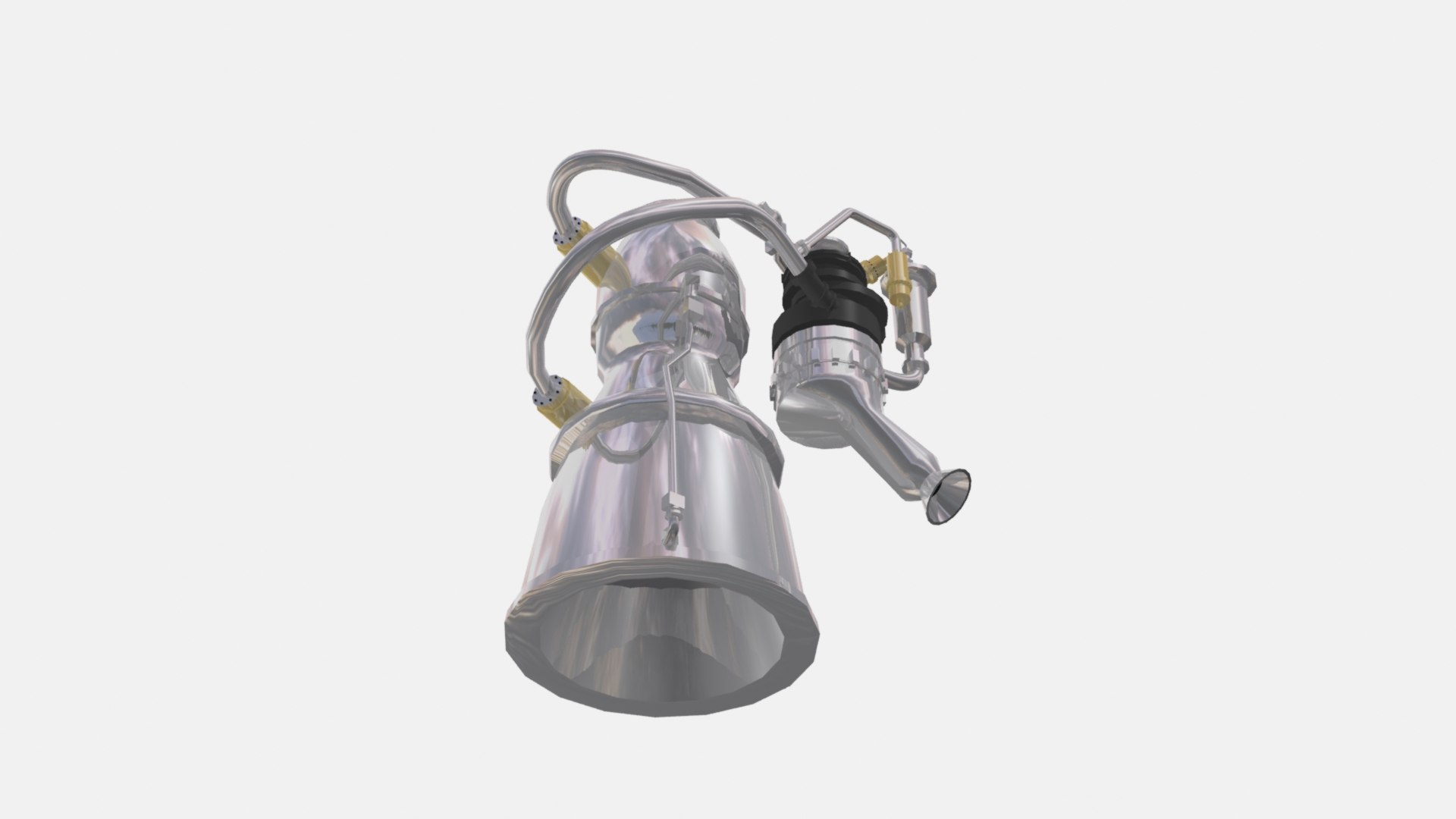 Chinese Rocket Engine Longyun 3D Model - TurboSquid 2189723
