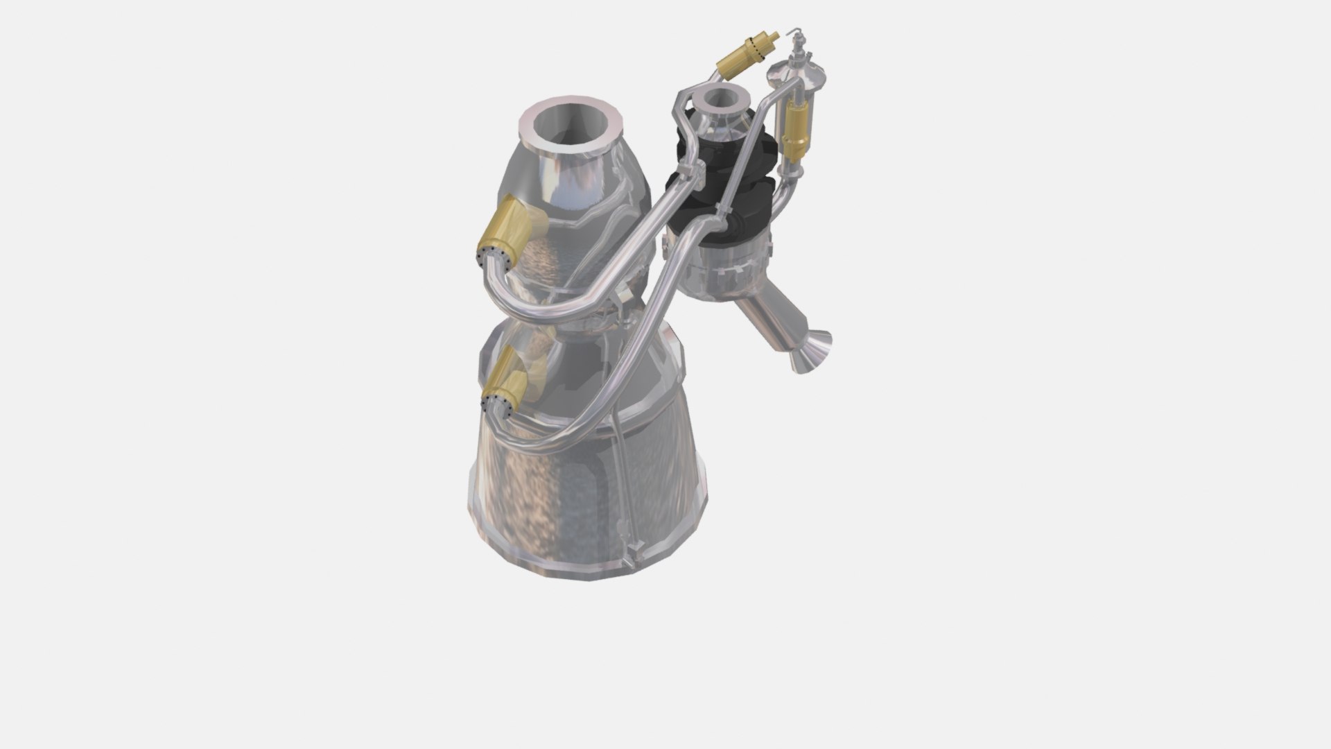 Chinese Rocket Engine Longyun 3D Model - TurboSquid 2189723