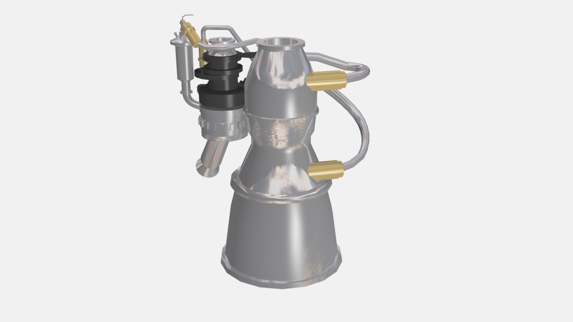 Chinese Rocket Engine Longyun 3D Model - TurboSquid 2189723