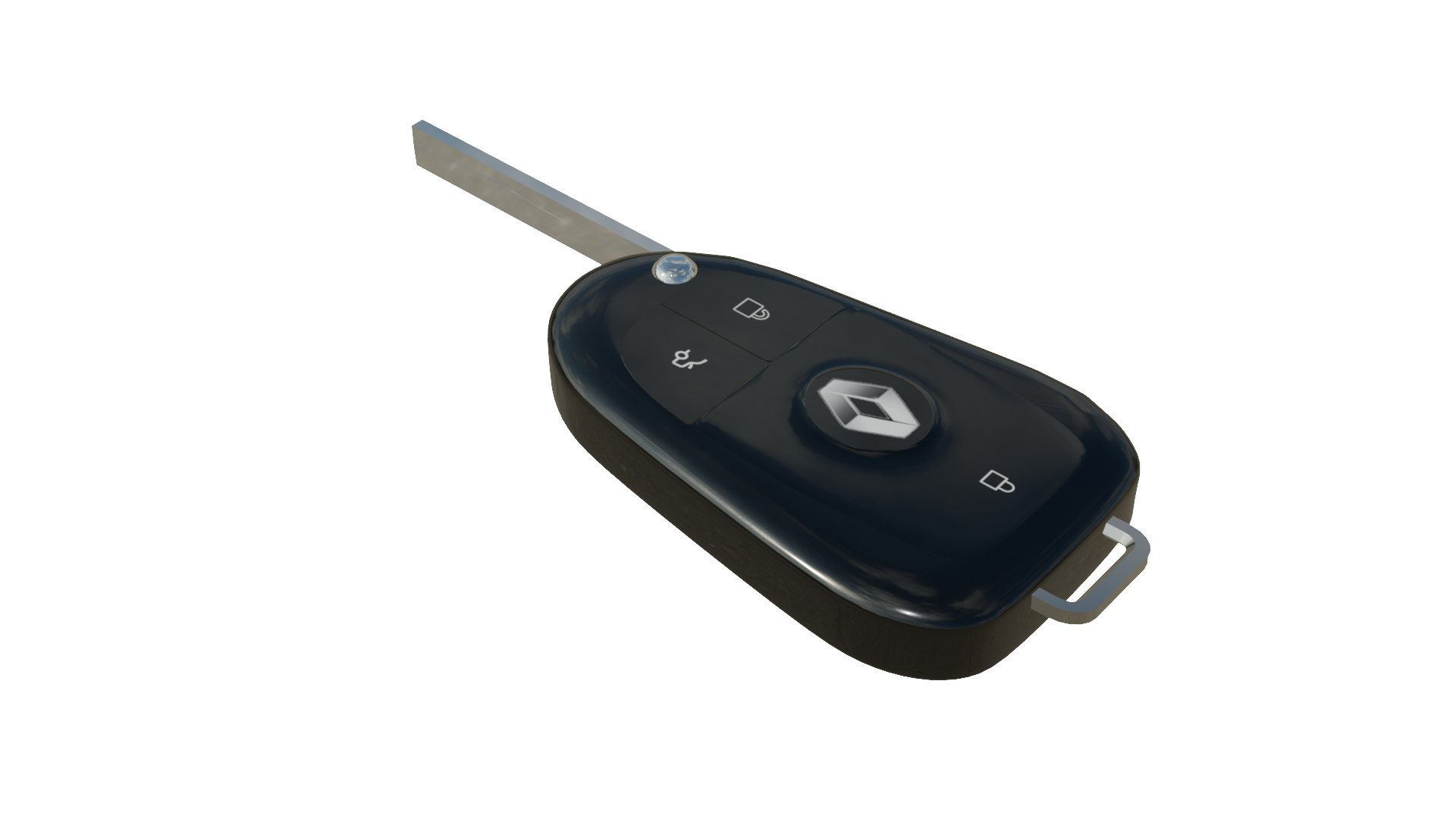 3D Model RENAULT CAR KEY - TurboSquid 2035086