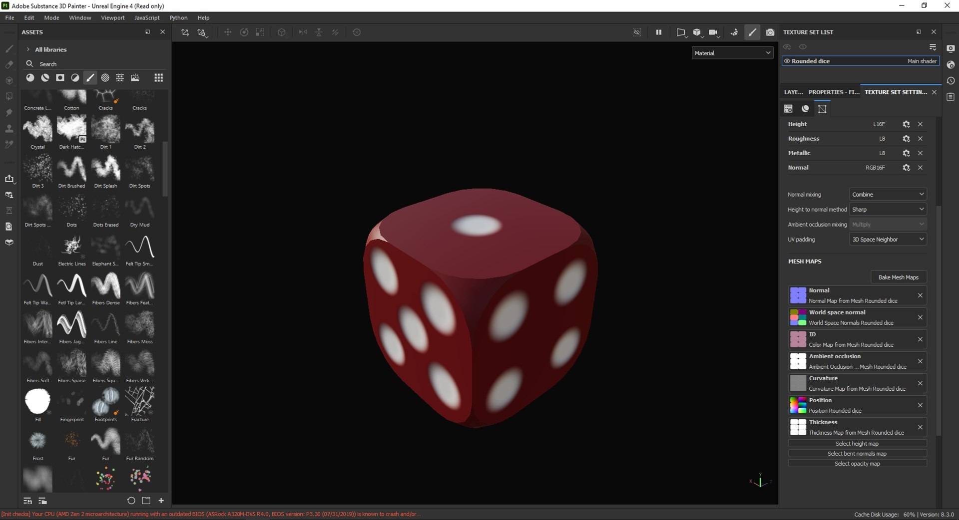 3D Rounded Dice Model - TurboSquid 2134230