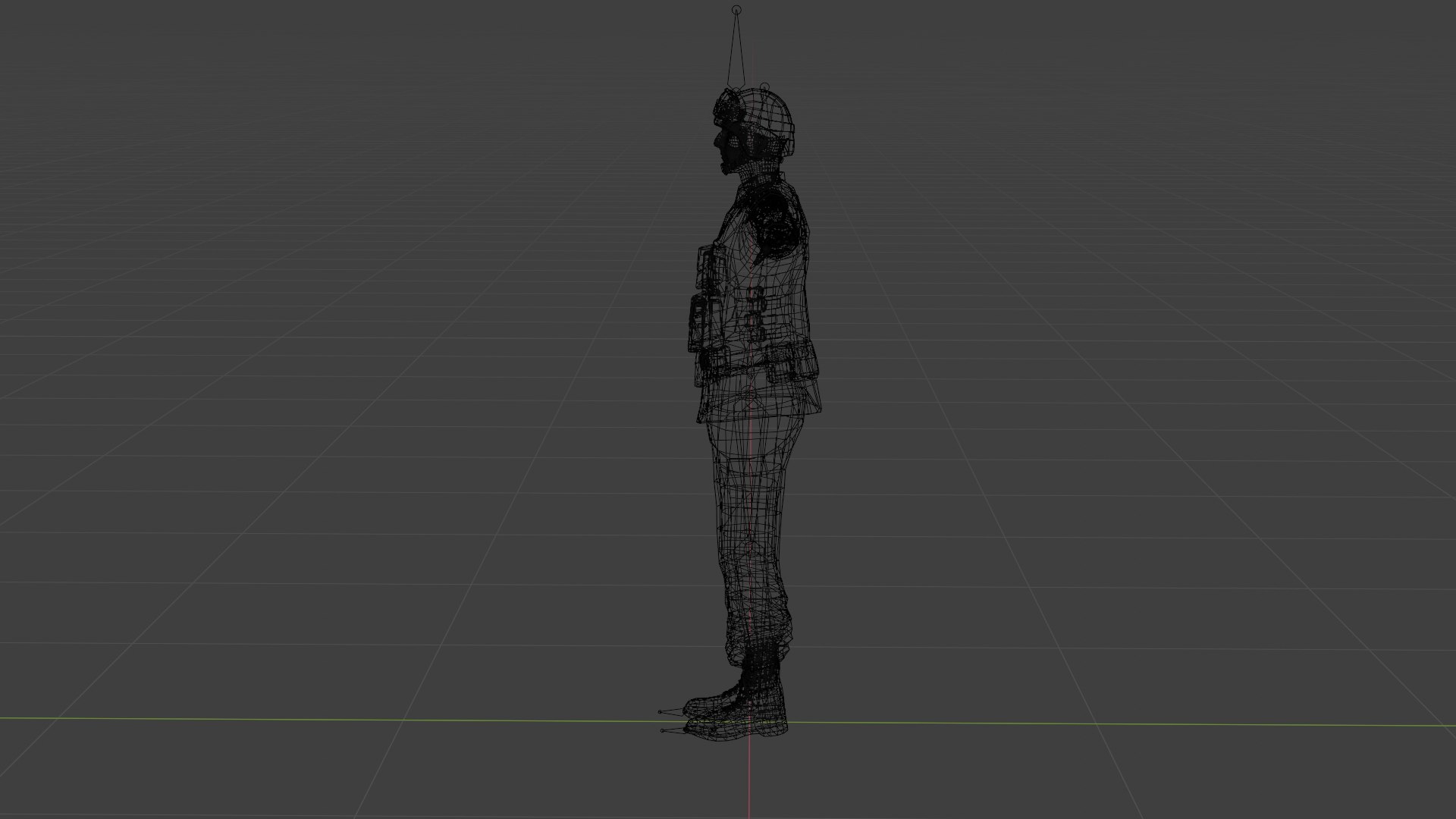 Generic Soldier From The Modern Era 3D Model - TurboSquid 1812139