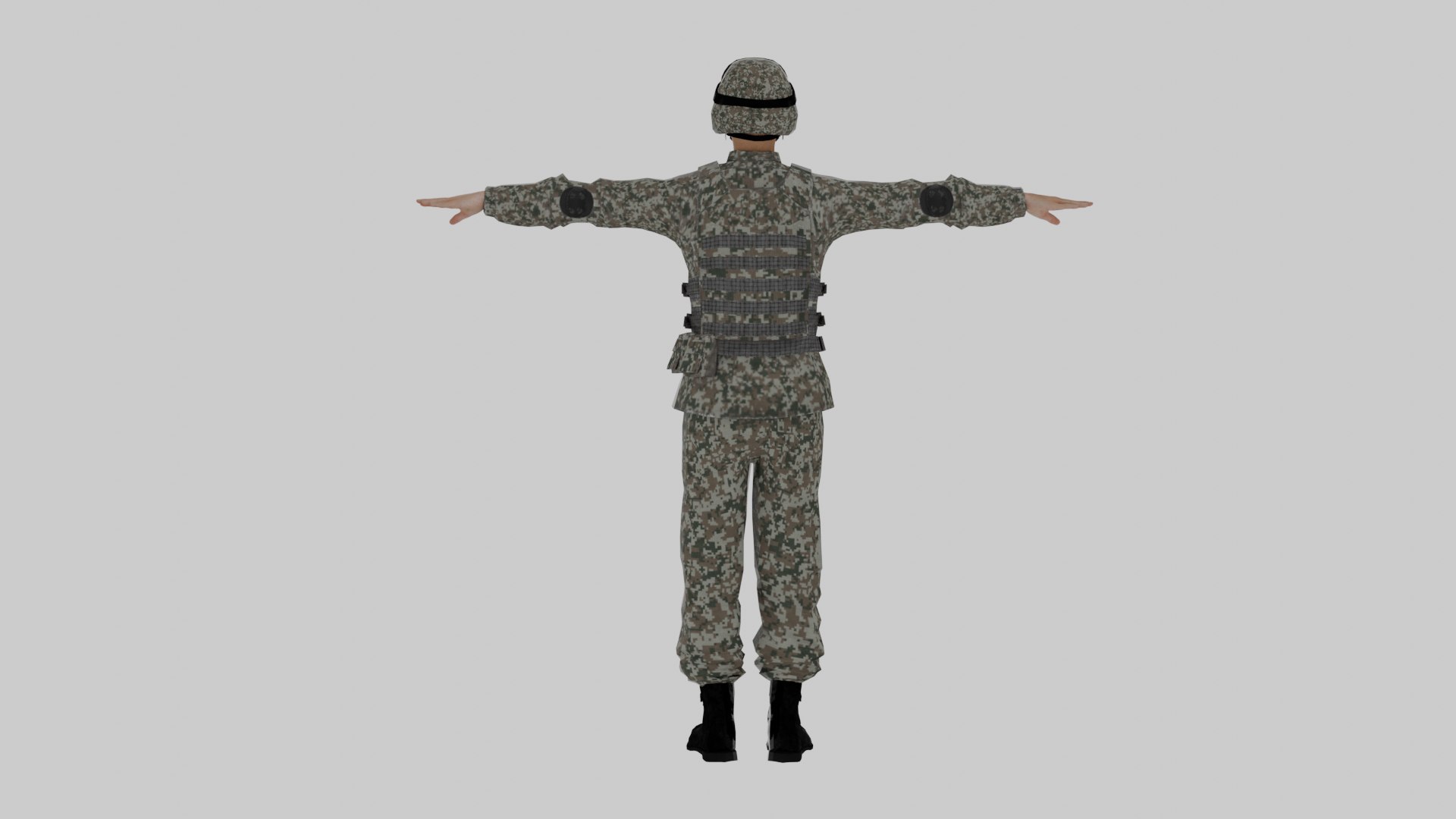 Generic Soldier From The Modern Era 3D Model - TurboSquid 1812139
