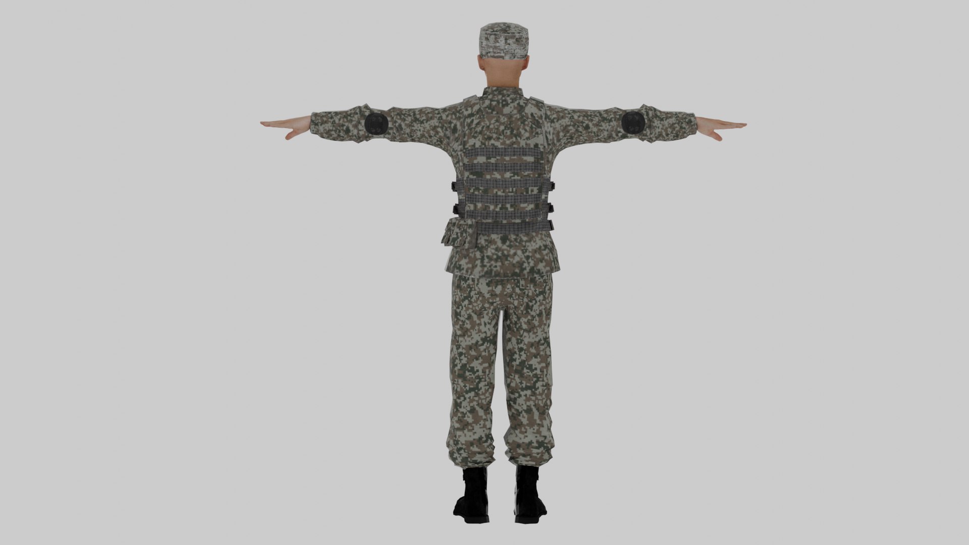 Generic Soldier From The Modern Era 3D Model - TurboSquid 1812139