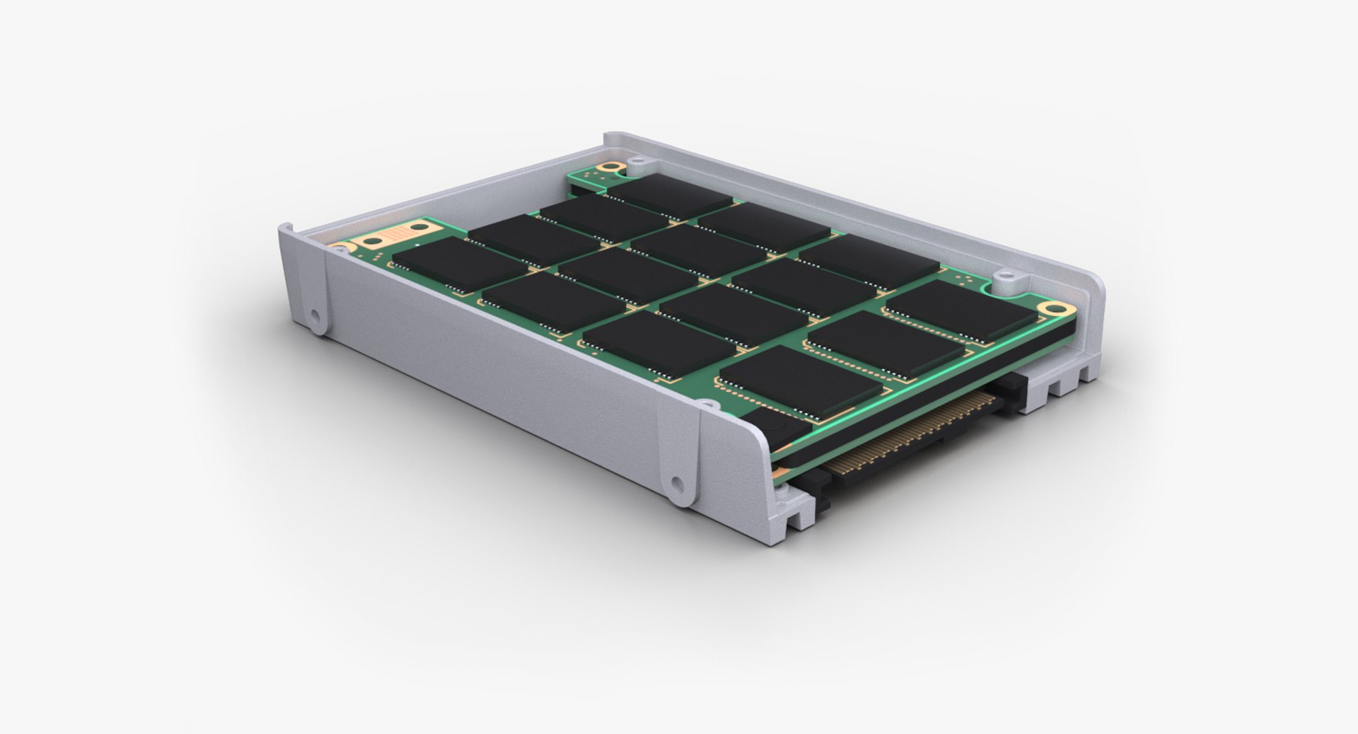 Storage nvme drive ssd model - TurboSquid 1223790