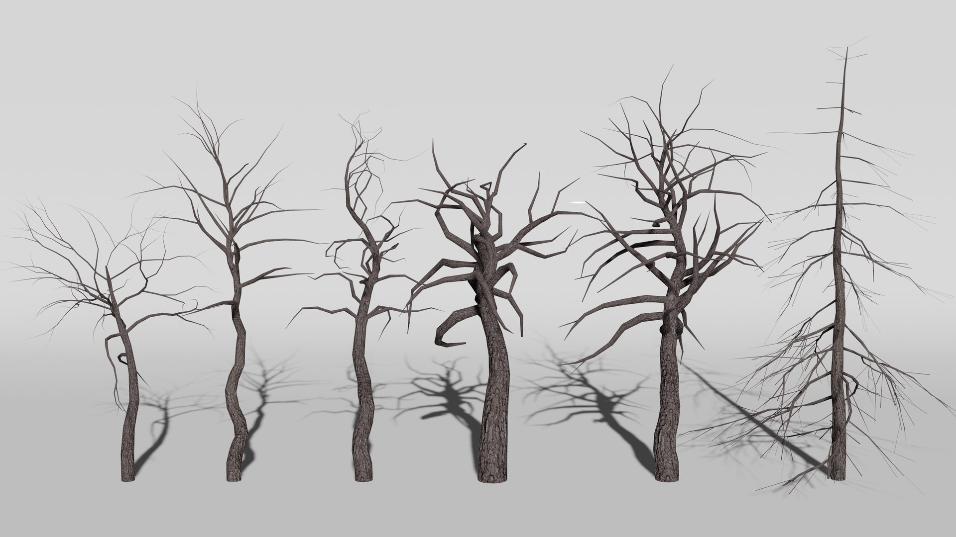 Spooky-tree Scary-tree 3D Model - TurboSquid 1671904
