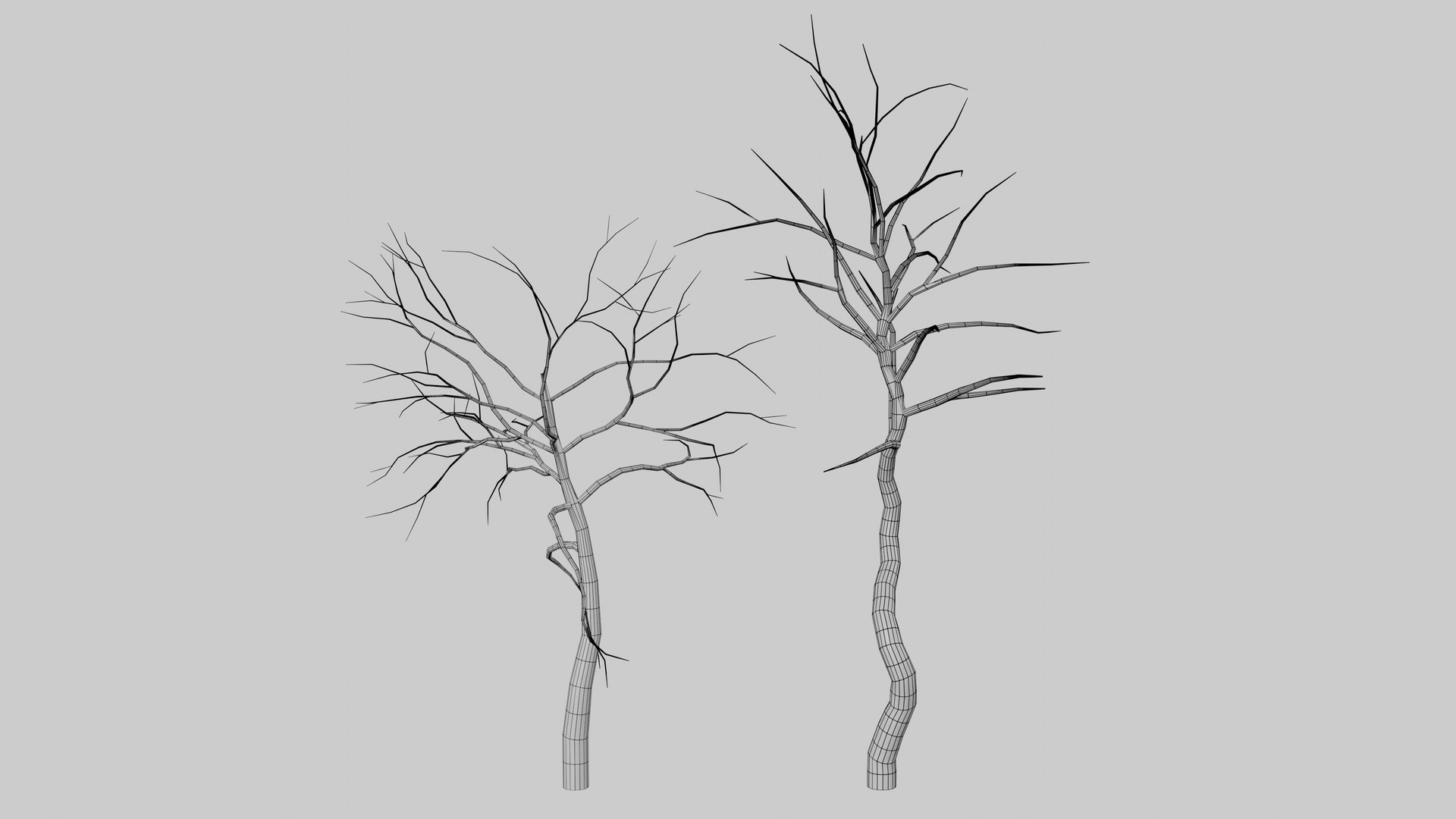 Spooky-tree Scary-tree 3D Model - TurboSquid 1671904