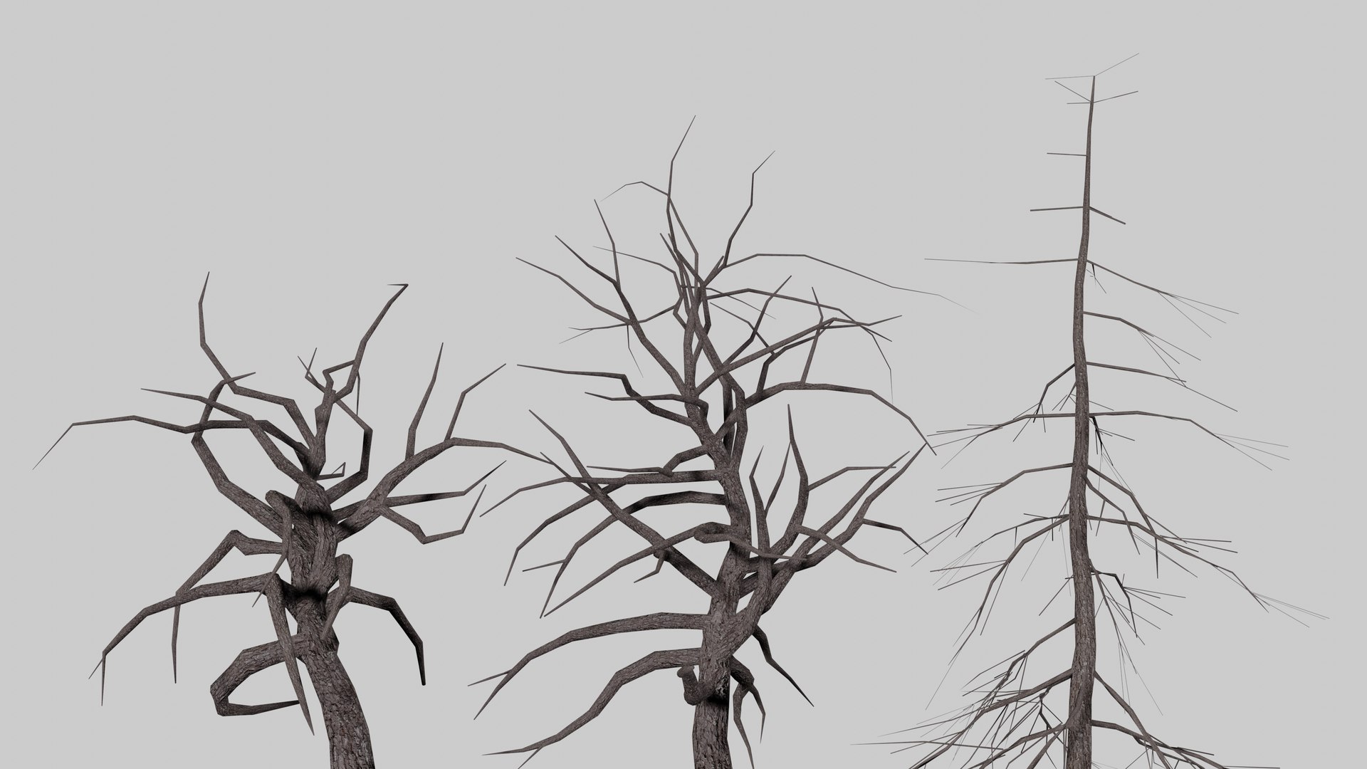 Spooky-tree Scary-tree 3D Model - TurboSquid 1671904