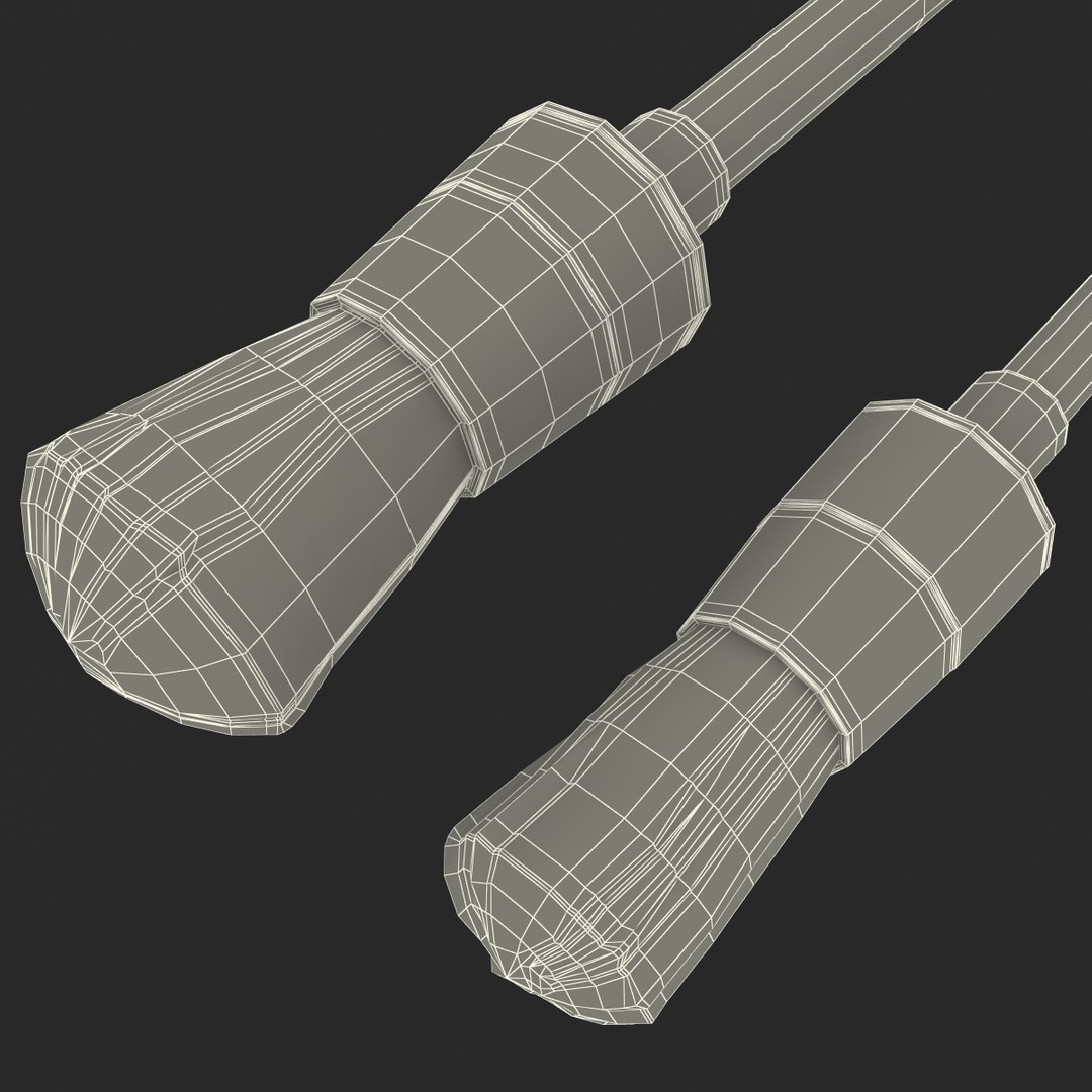 Paint Brushes V3 3d Model