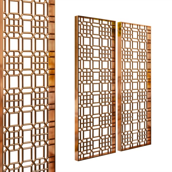 Decorative partition set 103 3D - TurboSquid 1779530