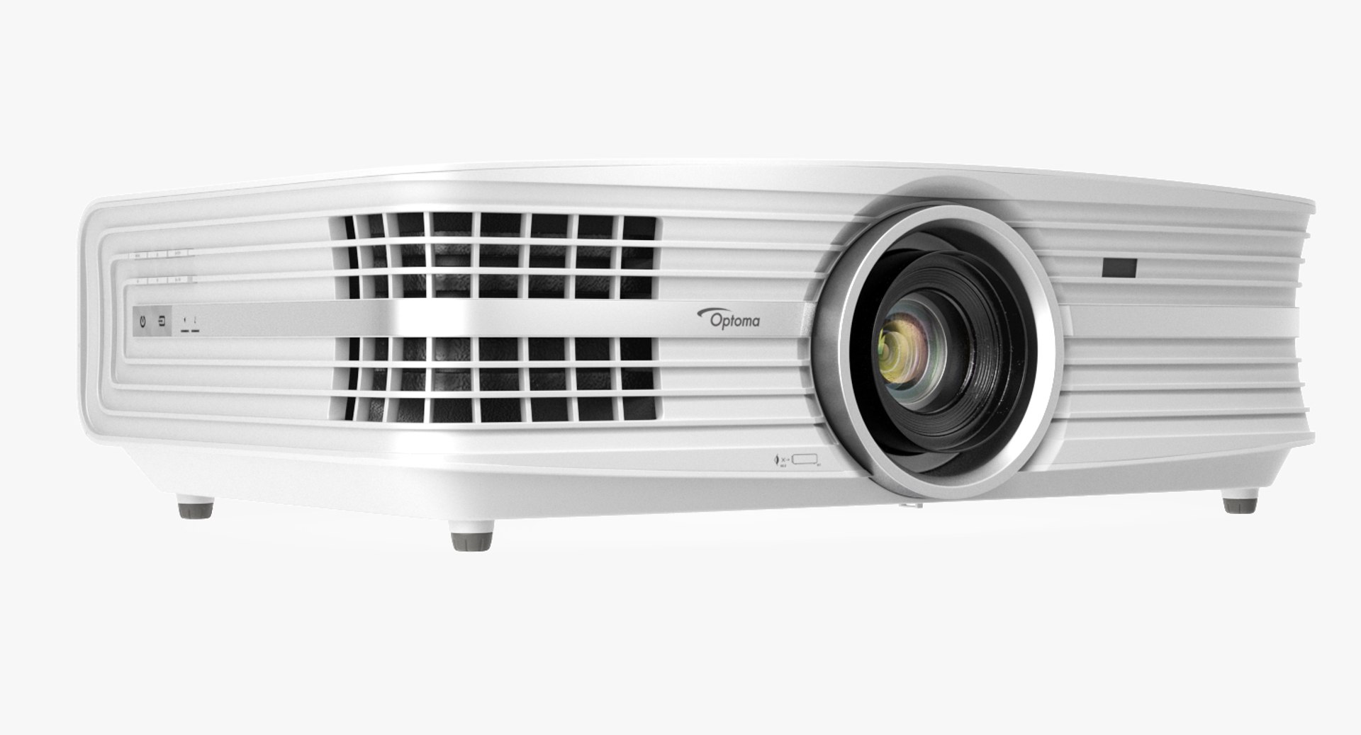 Home Theatre Projector Optoma 3D Model - TurboSquid 1350941
