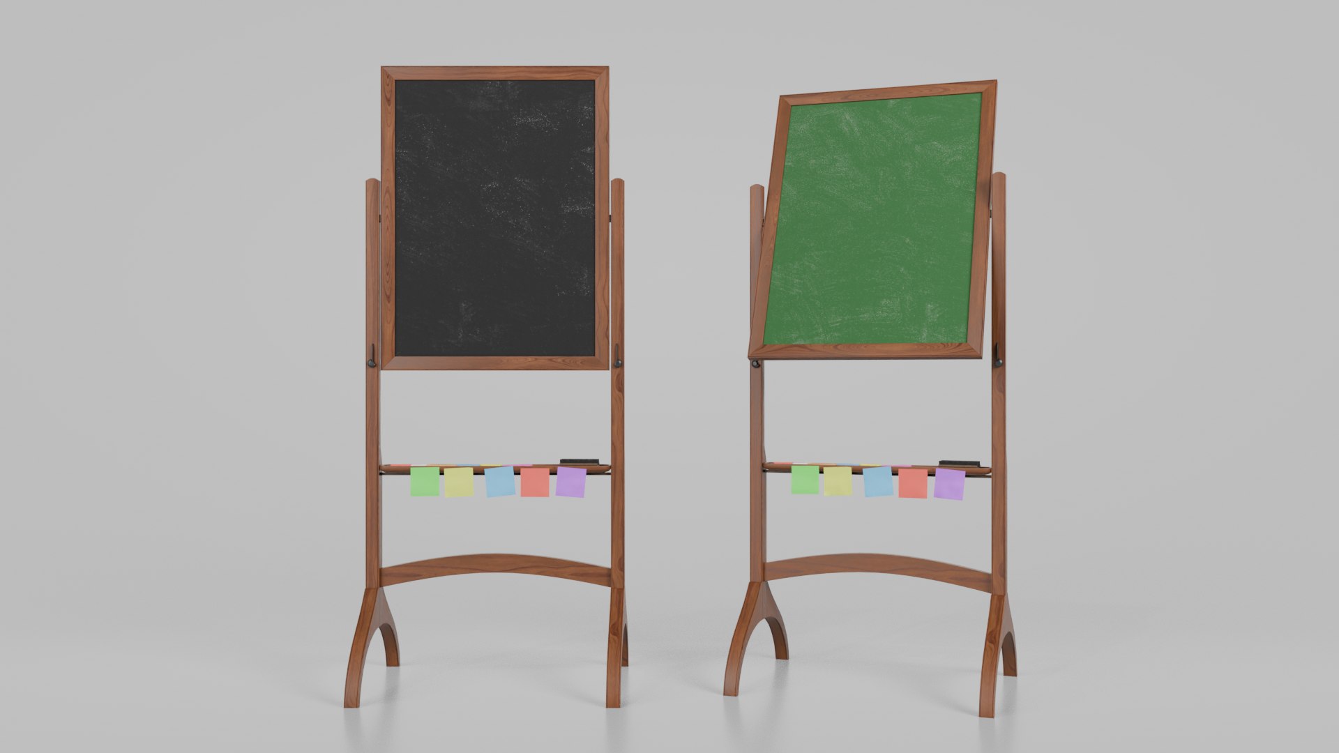 Dual-Sided Tall Writing Boards Duo - Customizable Whiteboard And ...