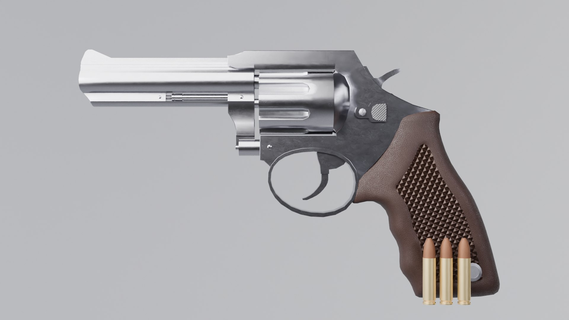 8-Shot Revolver 3D Model - TurboSquid 2170441