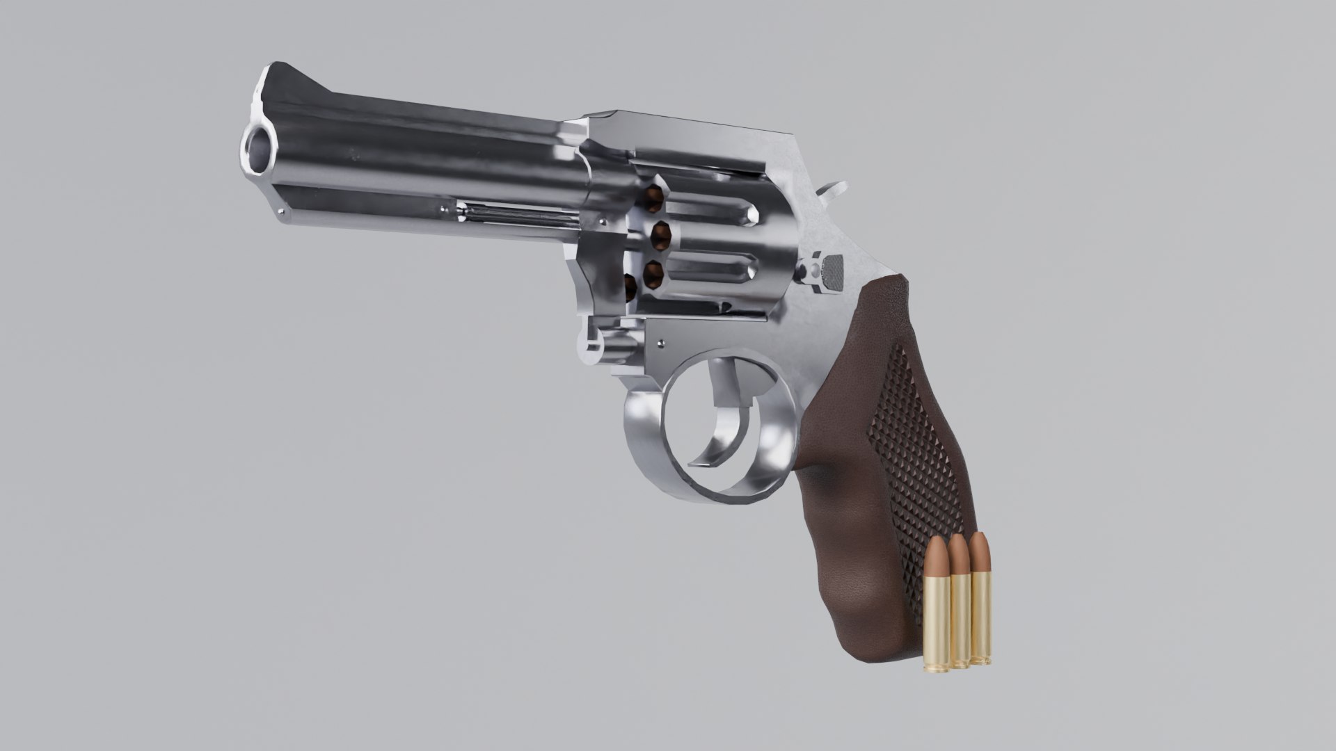 8-Shot Revolver 3D Model - TurboSquid 2170441
