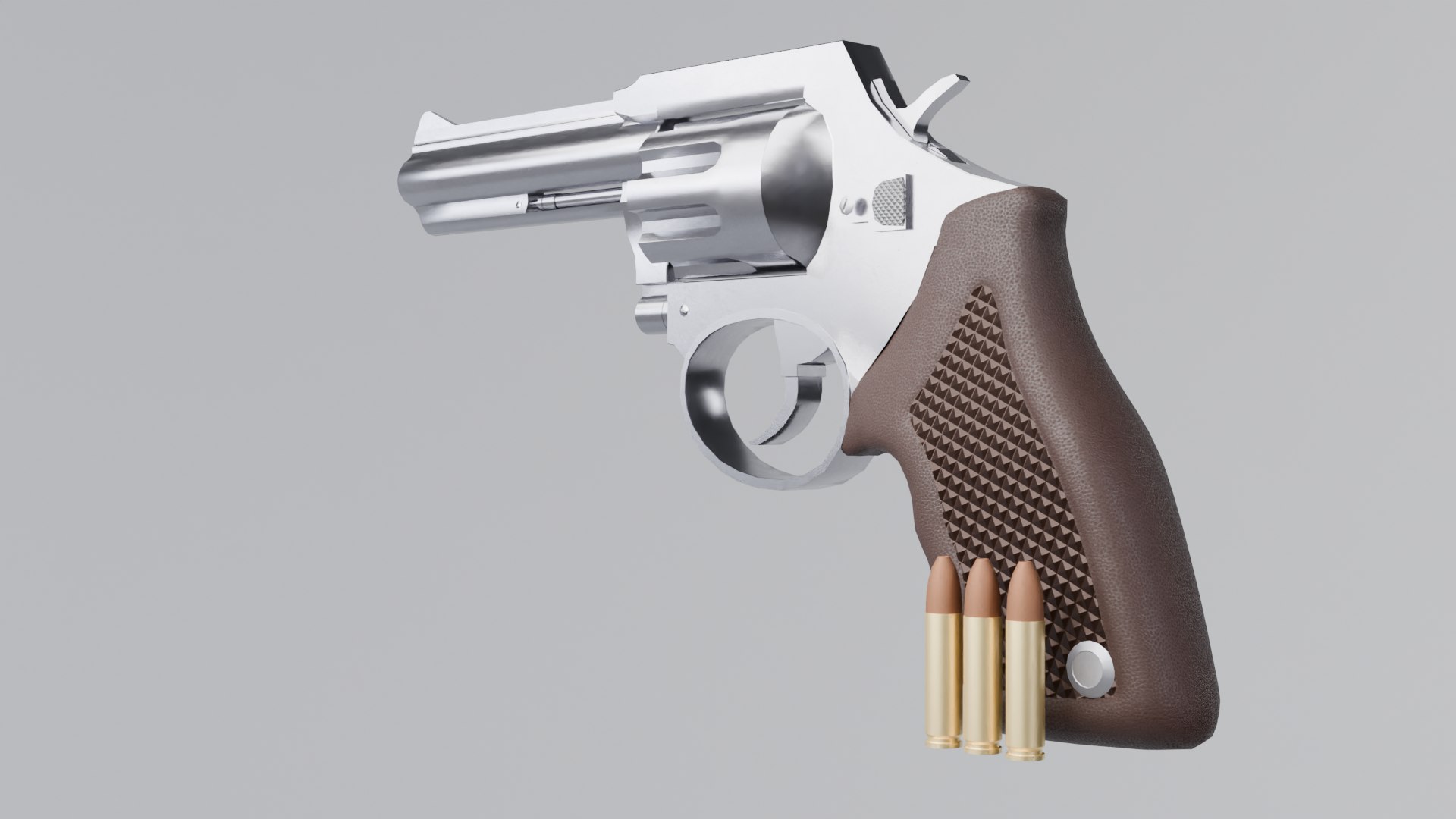 8-Shot Revolver 3D Model - TurboSquid 2170441