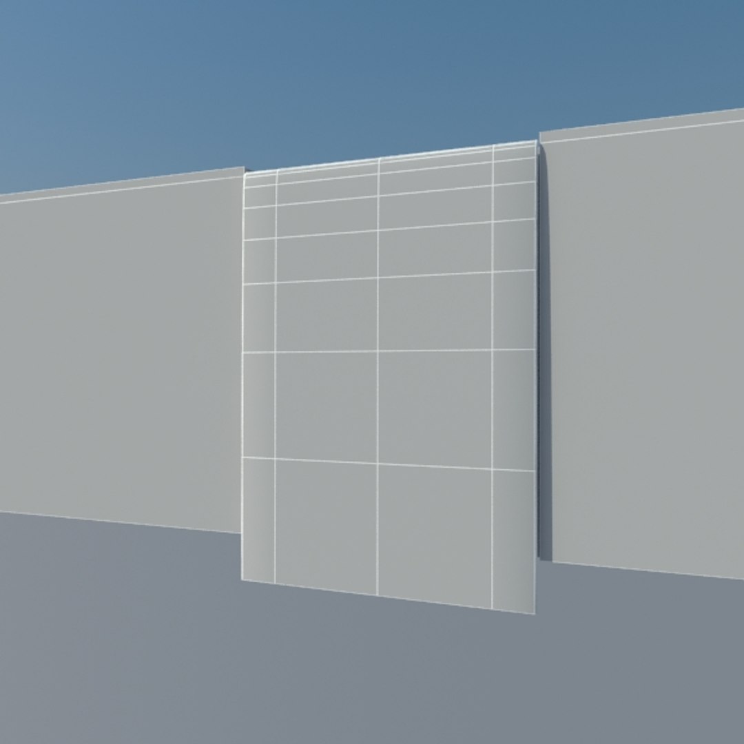 3d Model Waterfall Water