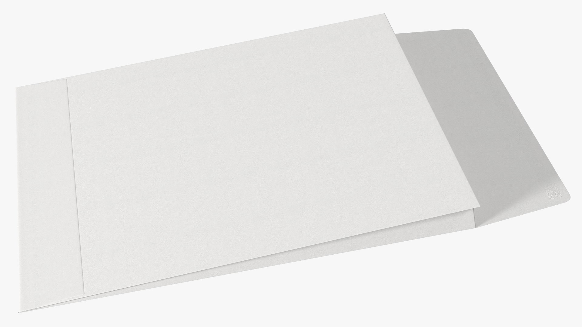 3D Gusset Envelope White Paper - TurboSquid 2215127