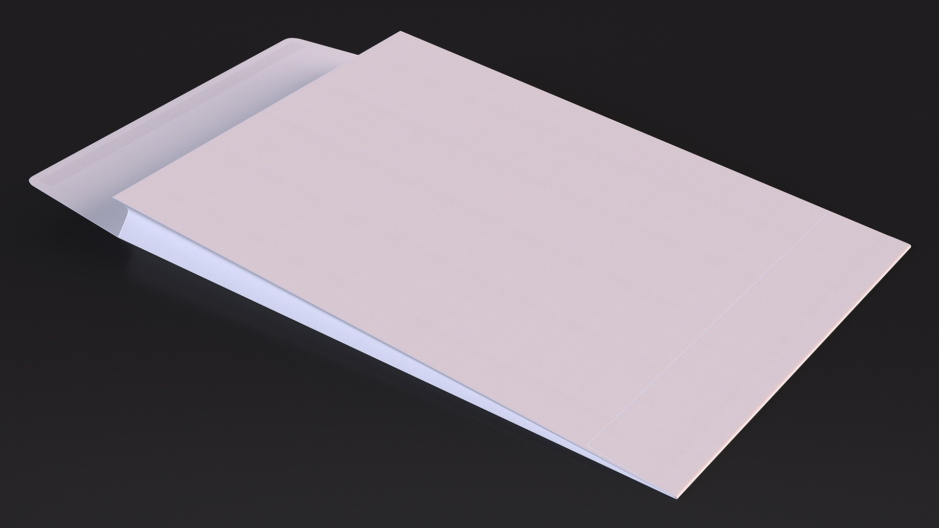 3D Gusset Envelope White Paper - TurboSquid 2215127