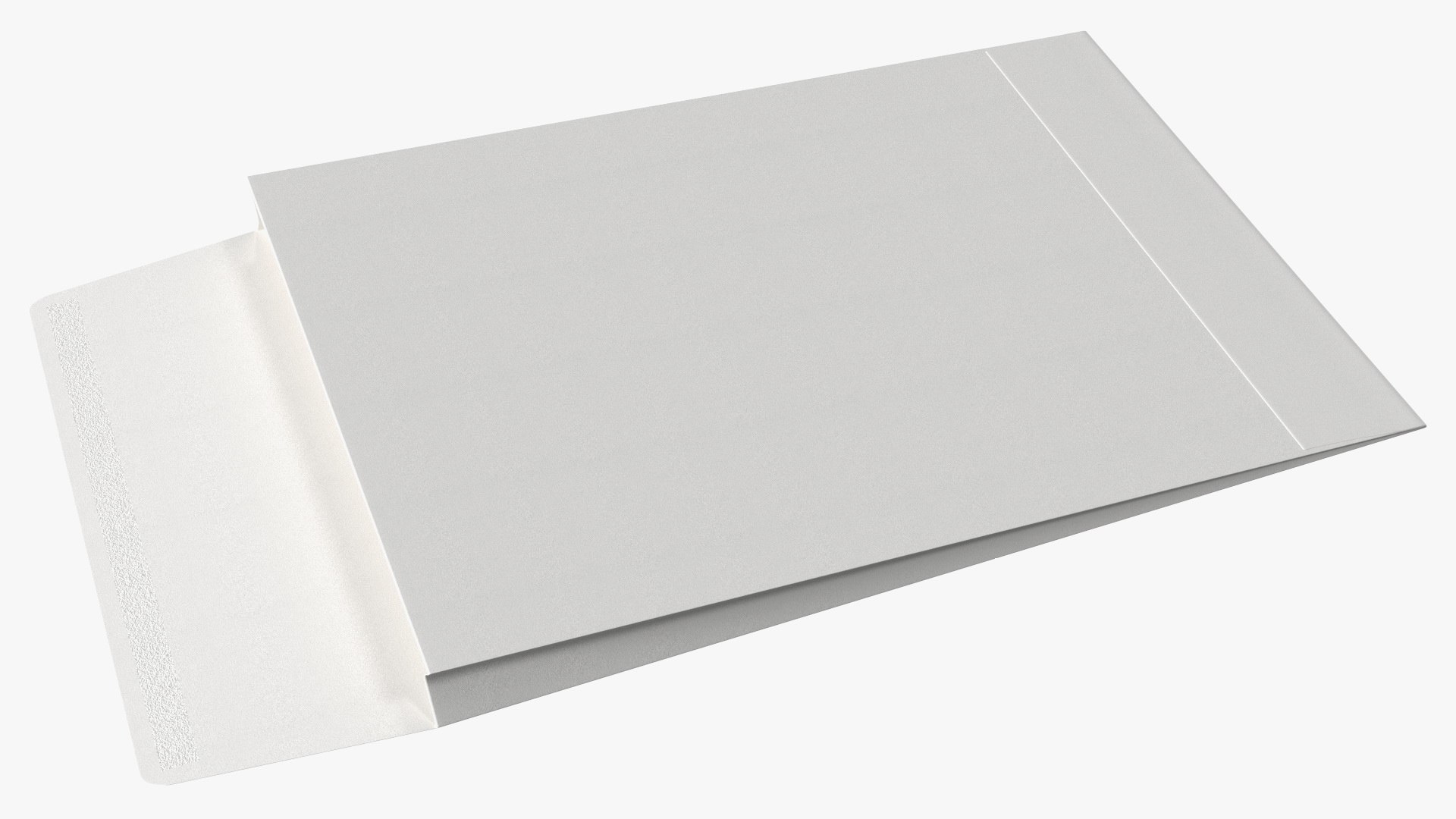 3D Gusset Envelope White Paper - TurboSquid 2215127