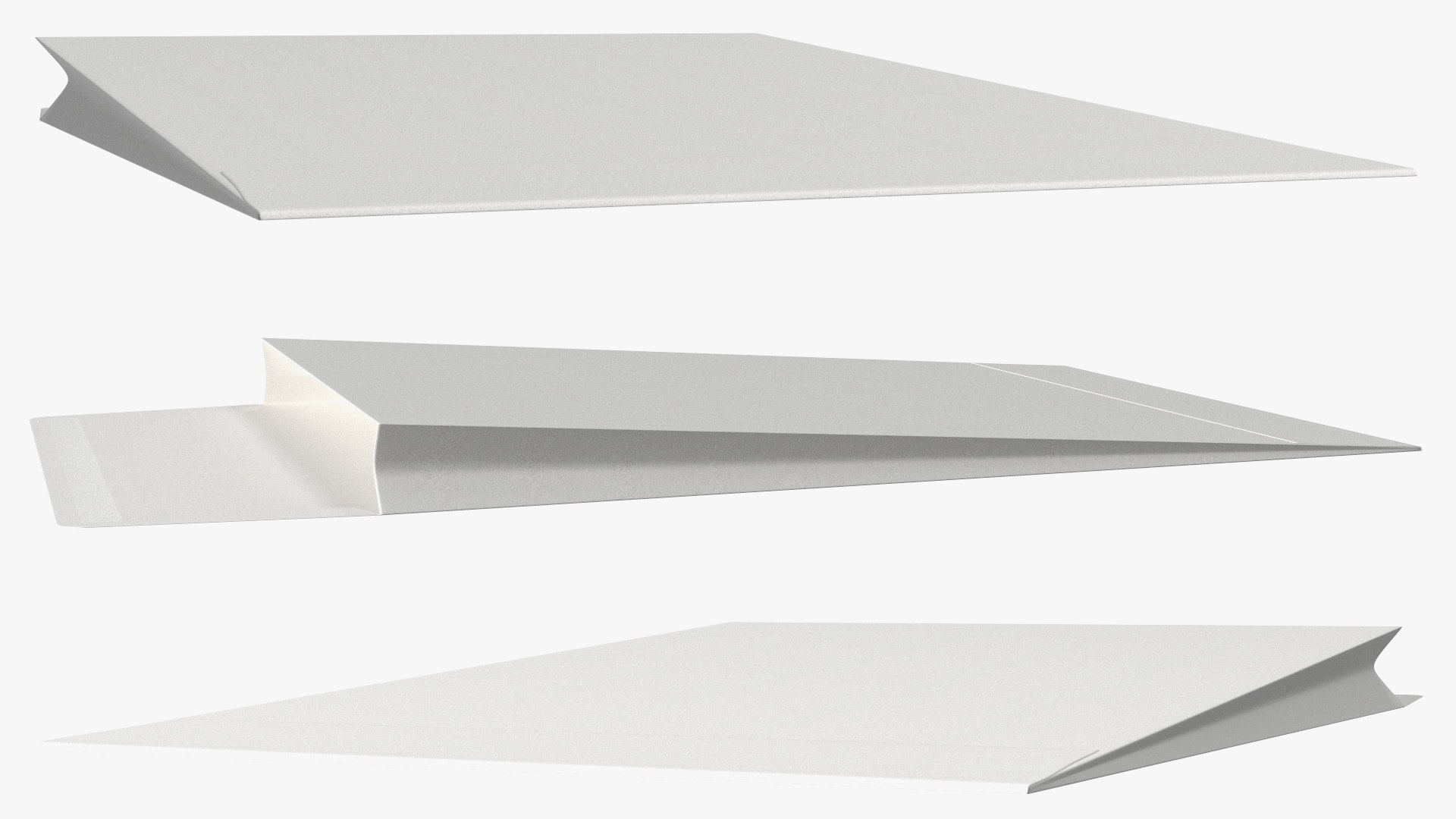 3D Gusset Envelope White Paper - TurboSquid 2215127