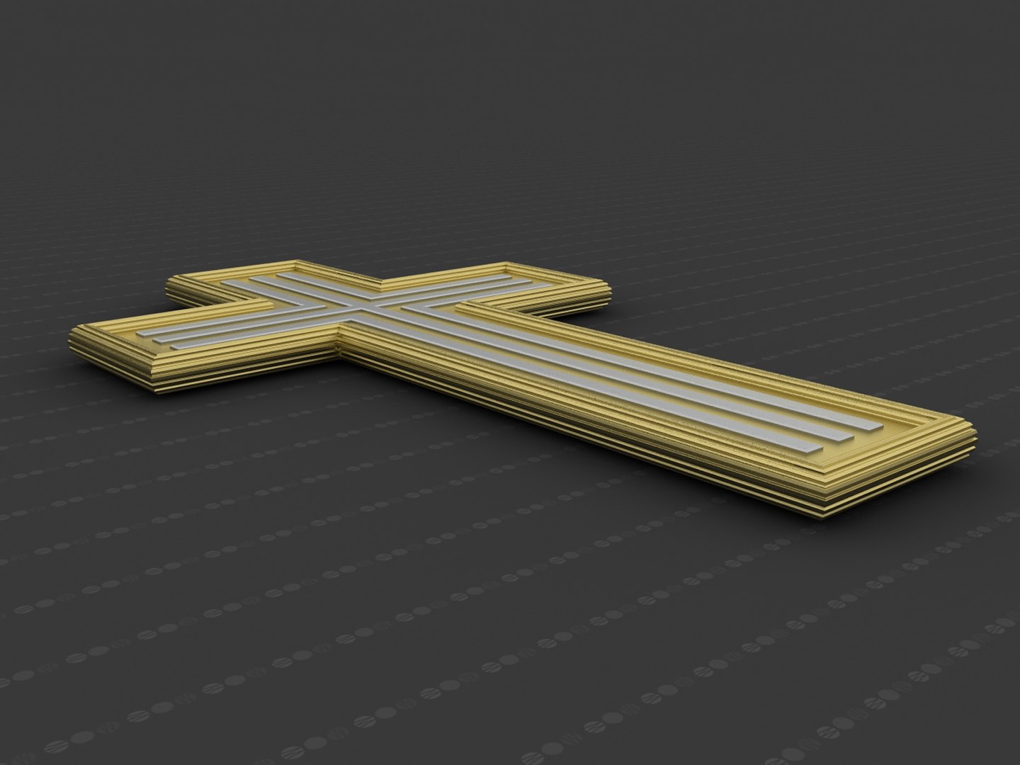 3D Cross Model - TurboSquid 1474391