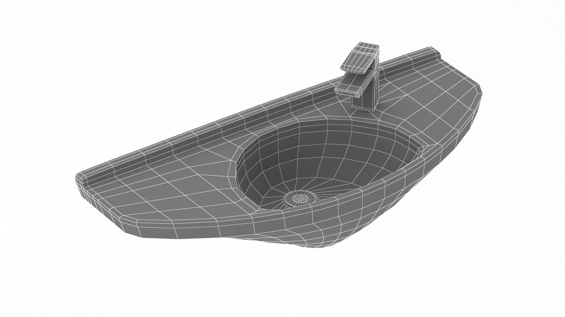 16 lavatory 3D model - TurboSquid 1598987