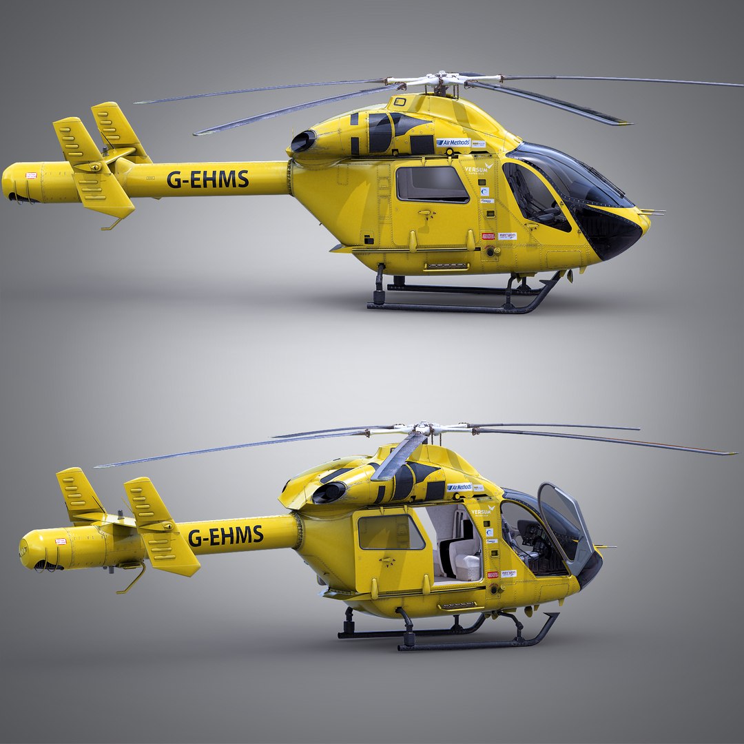 3d Md902 Explorer