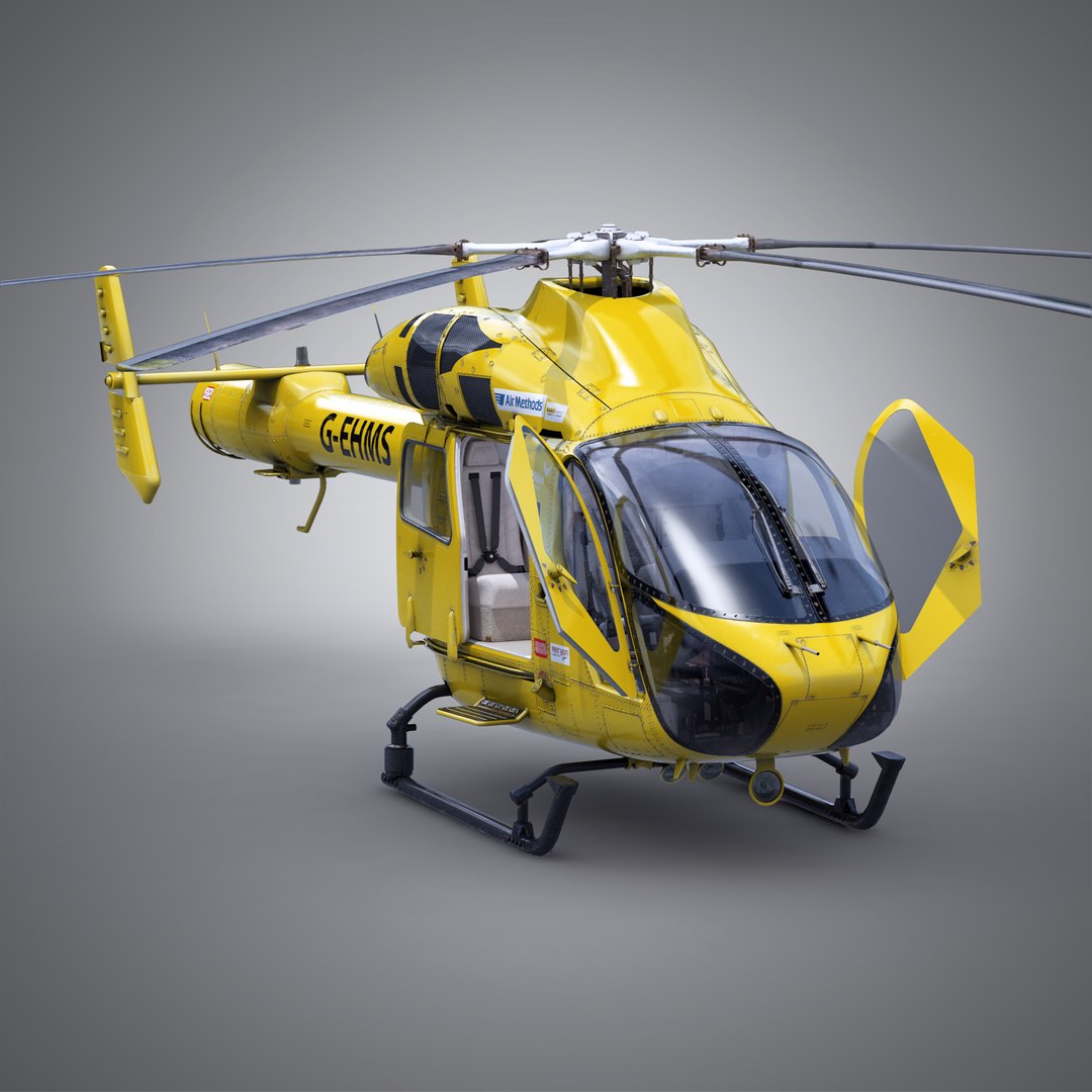 3d Md902 Explorer