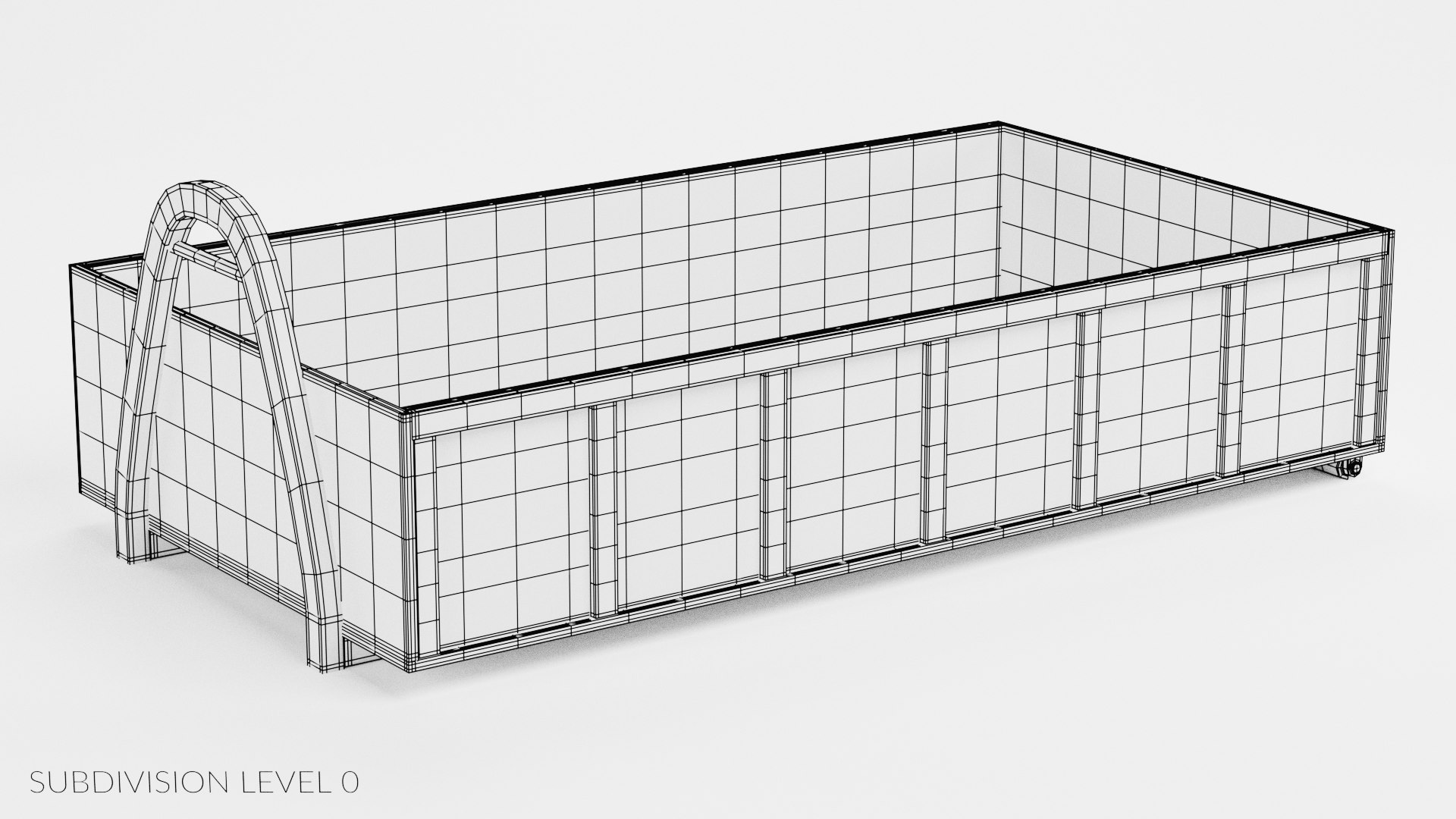 Skip Contains 3D Model - TurboSquid 1592579