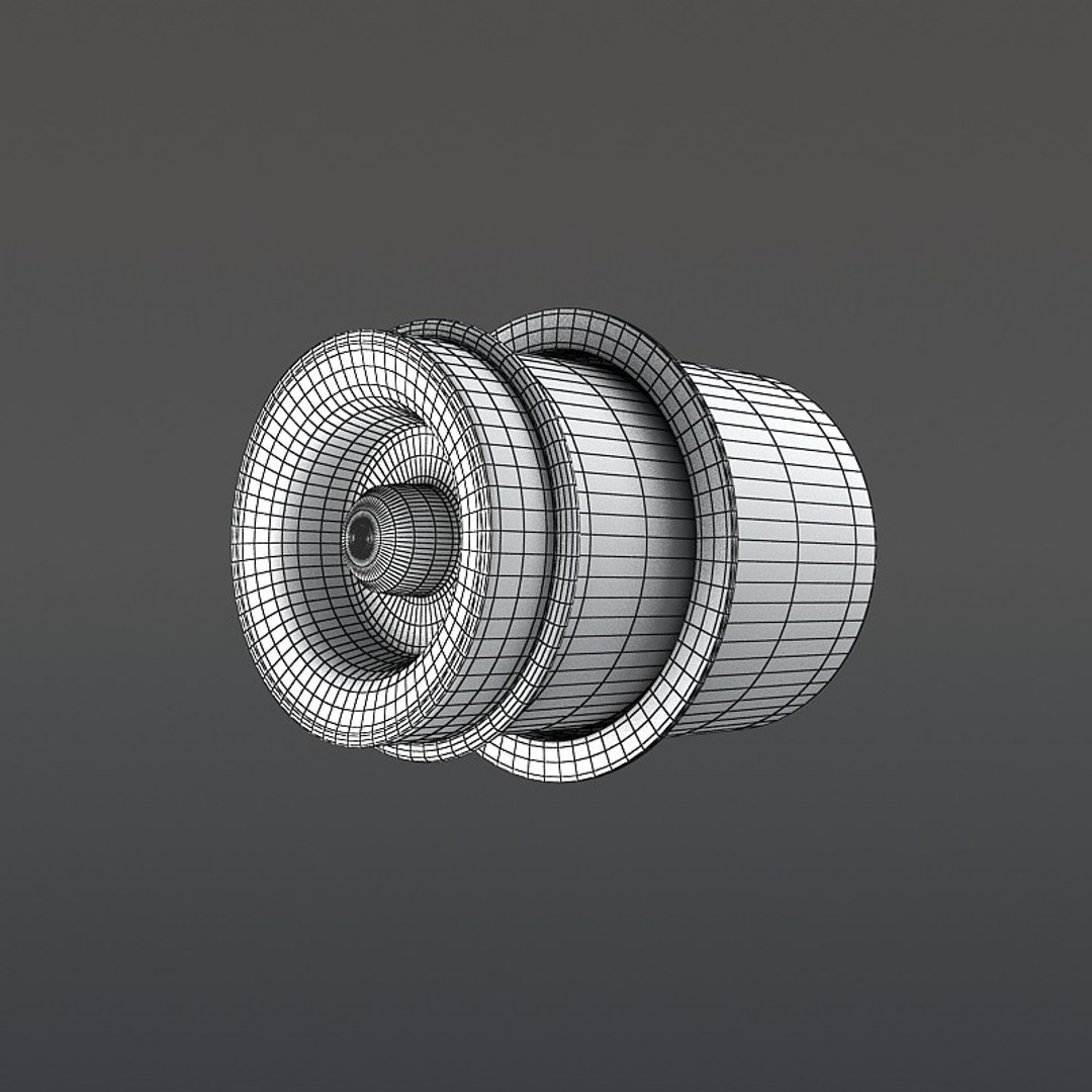 3d Turbocharger Turbo Model