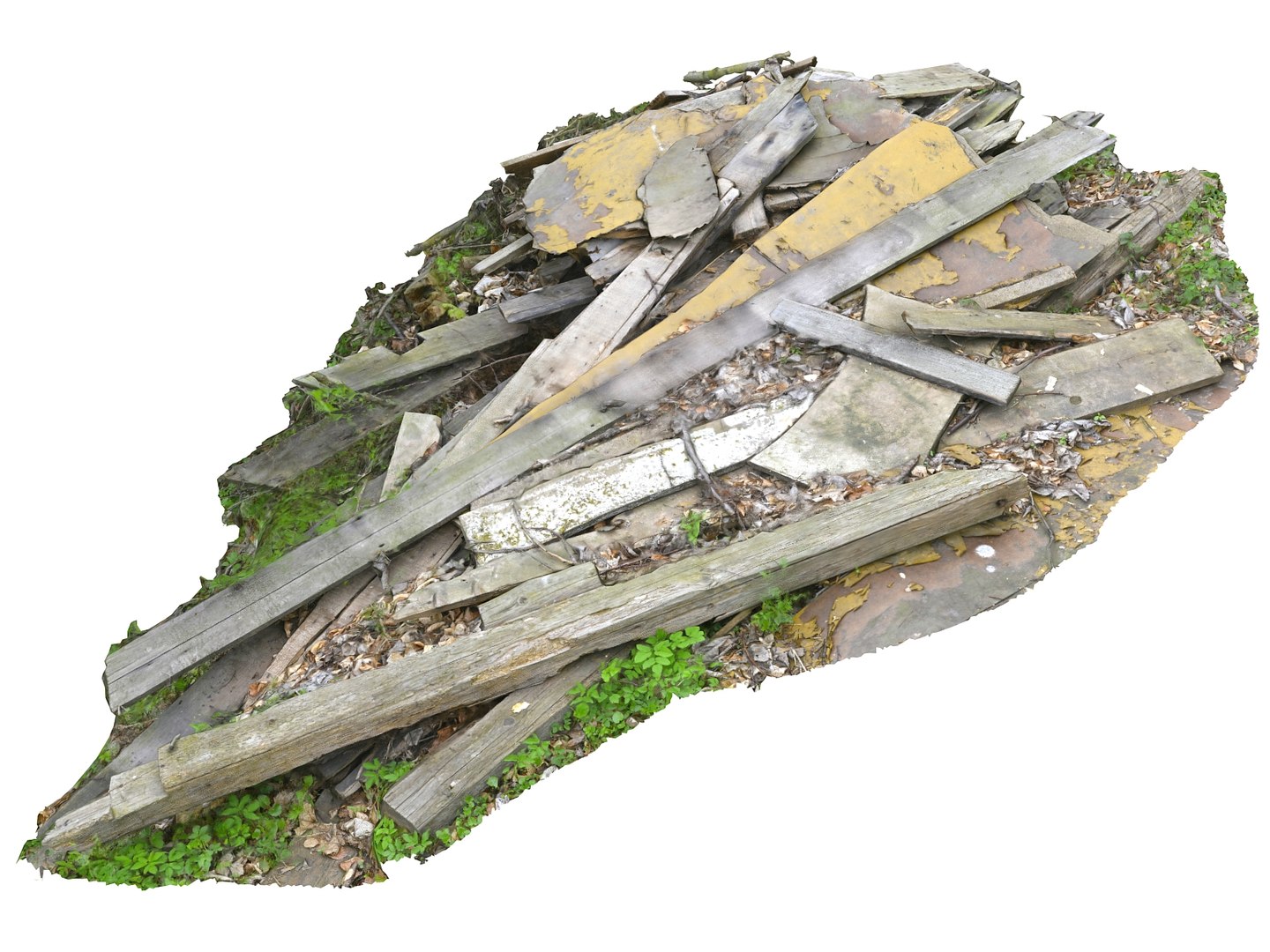 Wooden Debris Model - TurboSquid 1397024